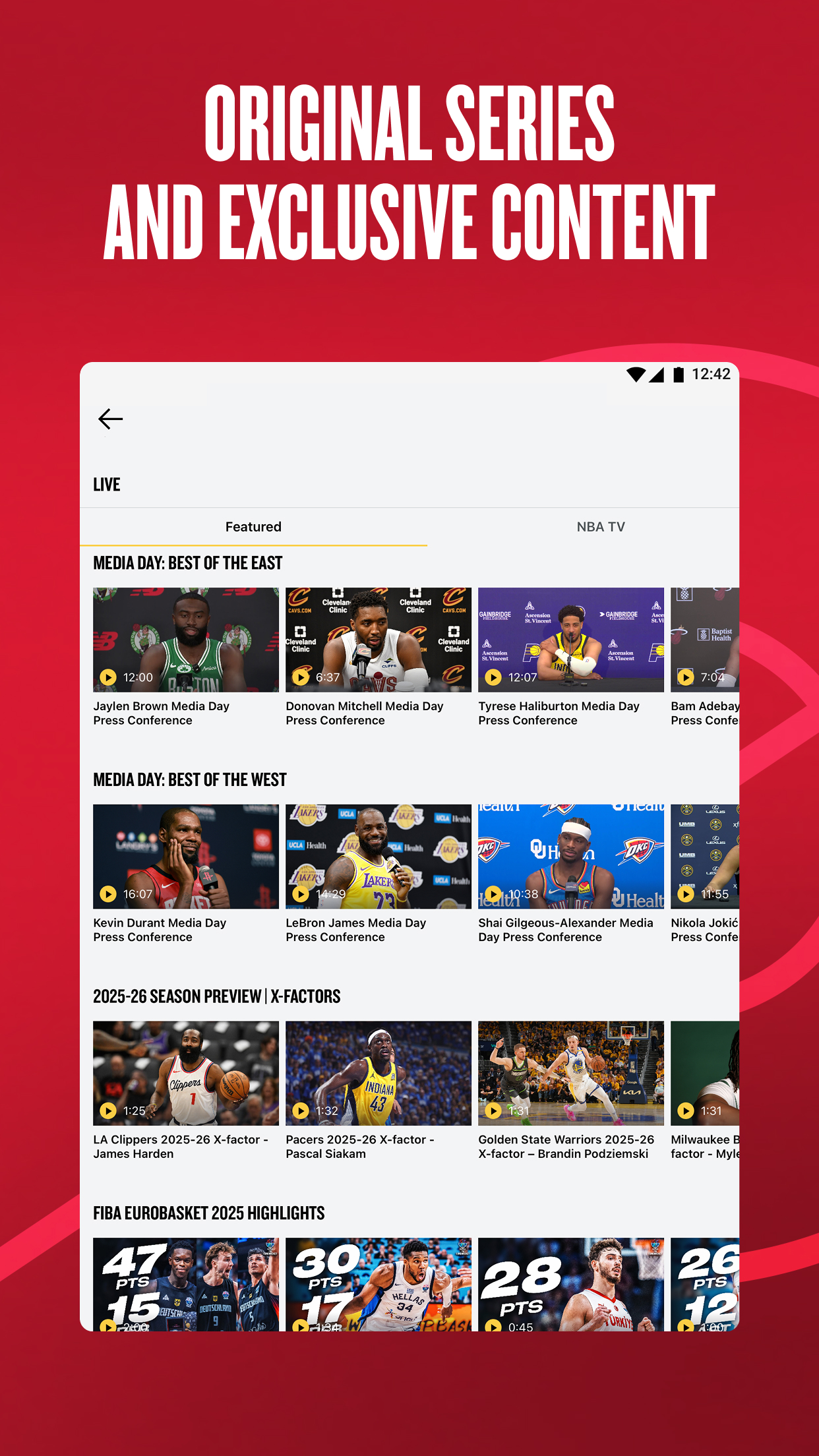 NBA: Live Games & Scores (Android TV) 9.0311 APK Download by NBA ...