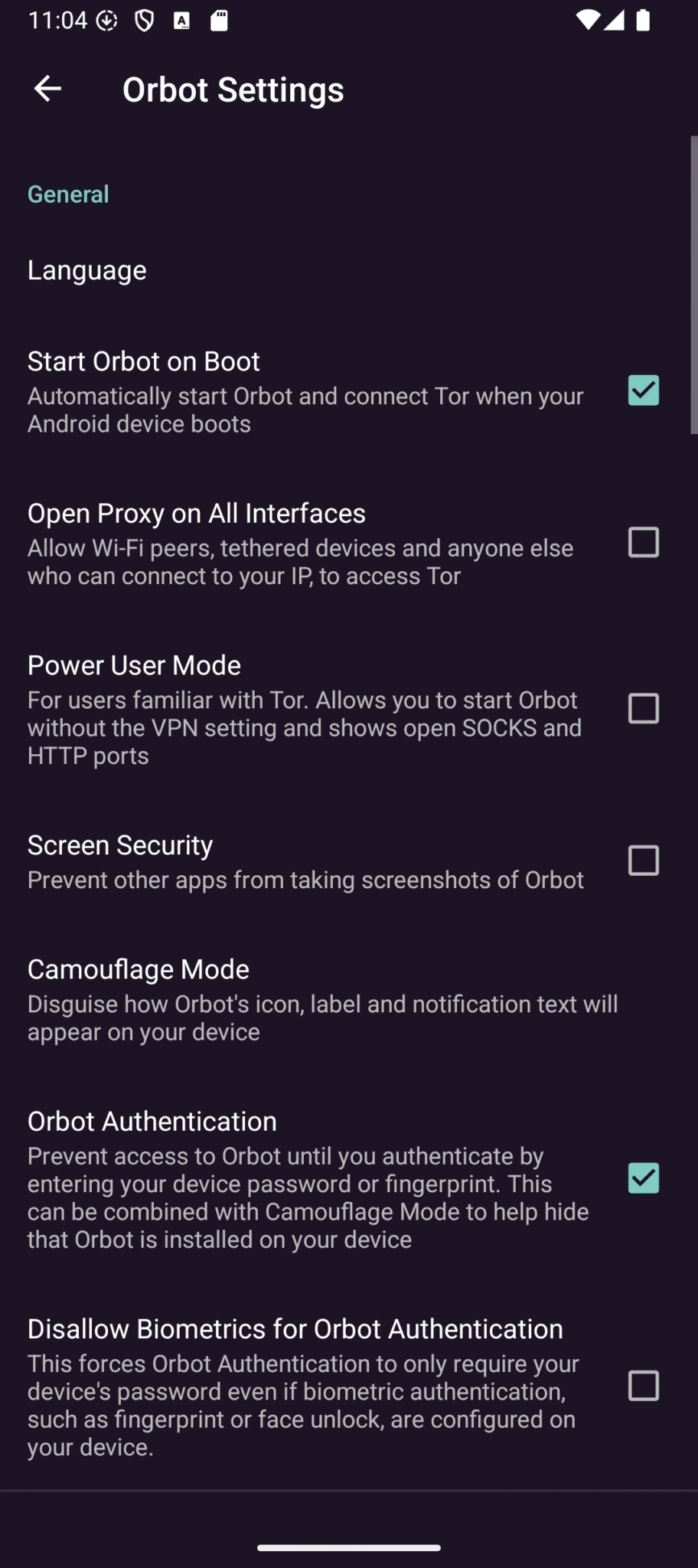 Orbot: Tor for Android 17.7.1-RC-1-tor-0.4.8.21-1-g443dbb07 (x86_64 ...