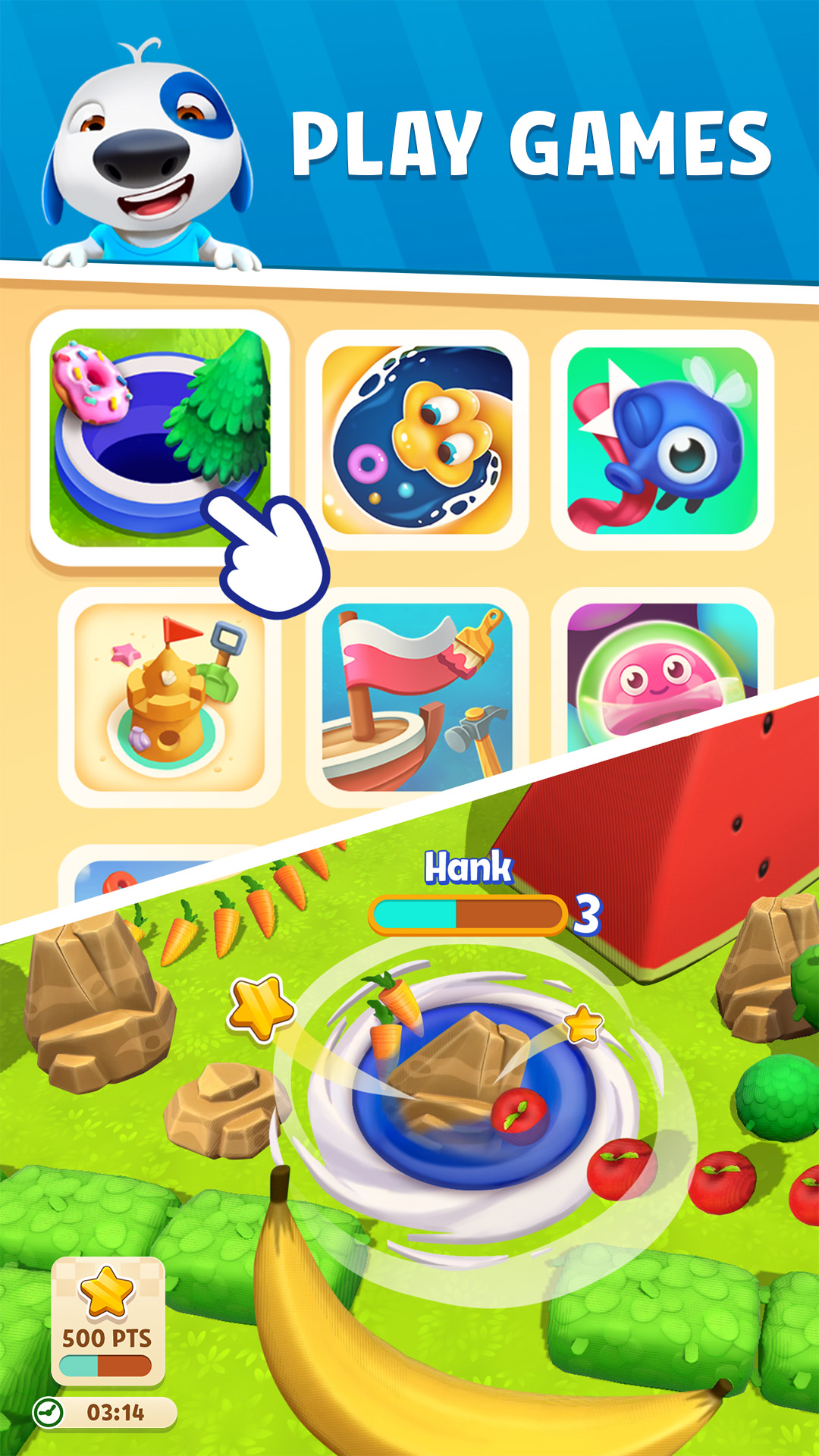 My Talking Hank: Islands 2.5.6.1585 (arm64-v8a + arm-v7a) (Android 5.1 ...