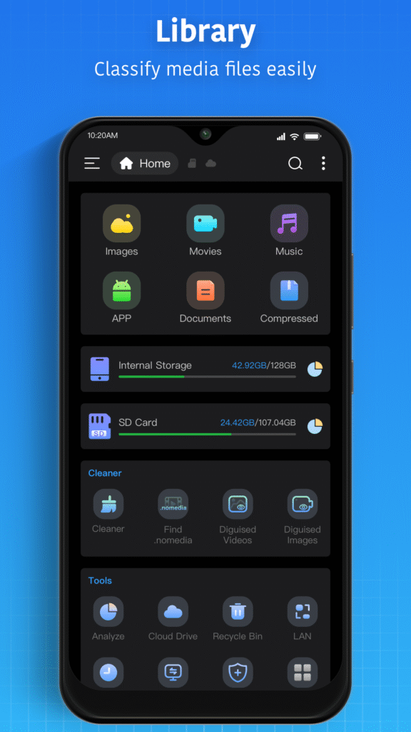 Super File Manager Explorer 1.5.2 APK Download by ESTRONGS LIMITED ...