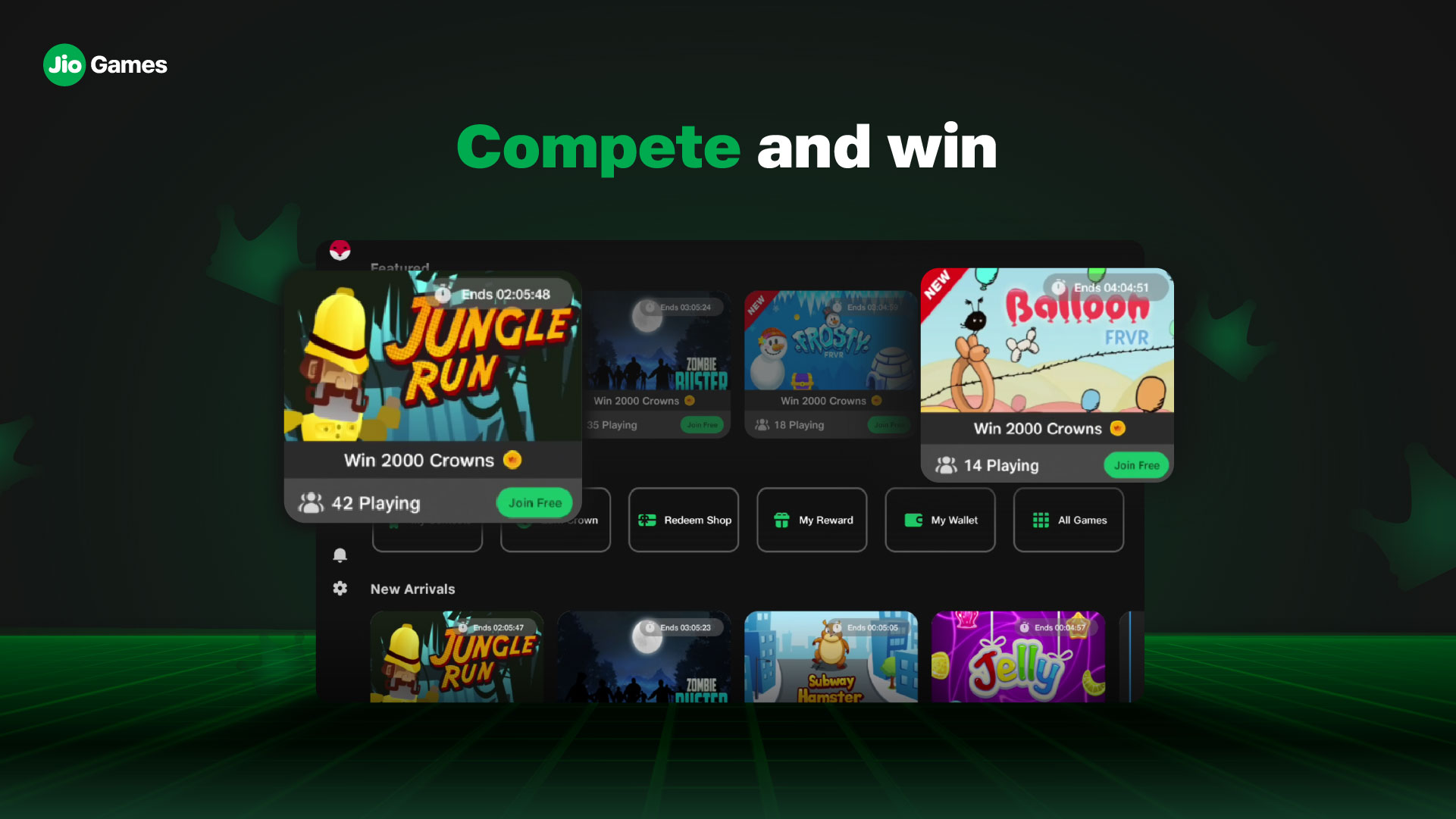 JioGames: Play, Win, Stream (Android TV) 4.1.0.9 APK Download by Jio ...