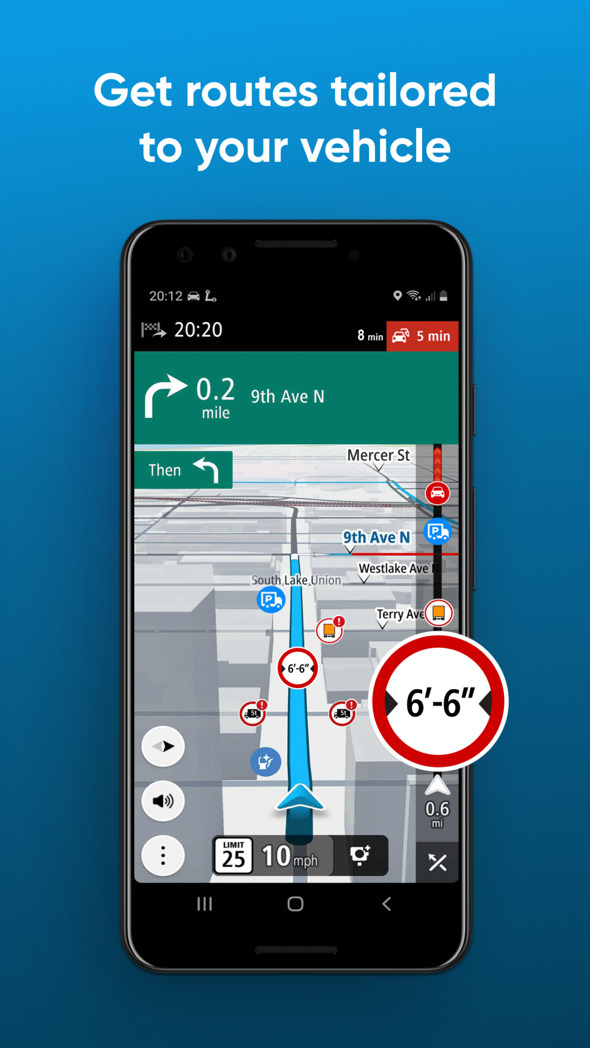 TomTom GO Expert: Truck GPS 3.6.244 (arm64-v8a + arm-v7a) (320-640dpi) (Android 7.0+) APK ...