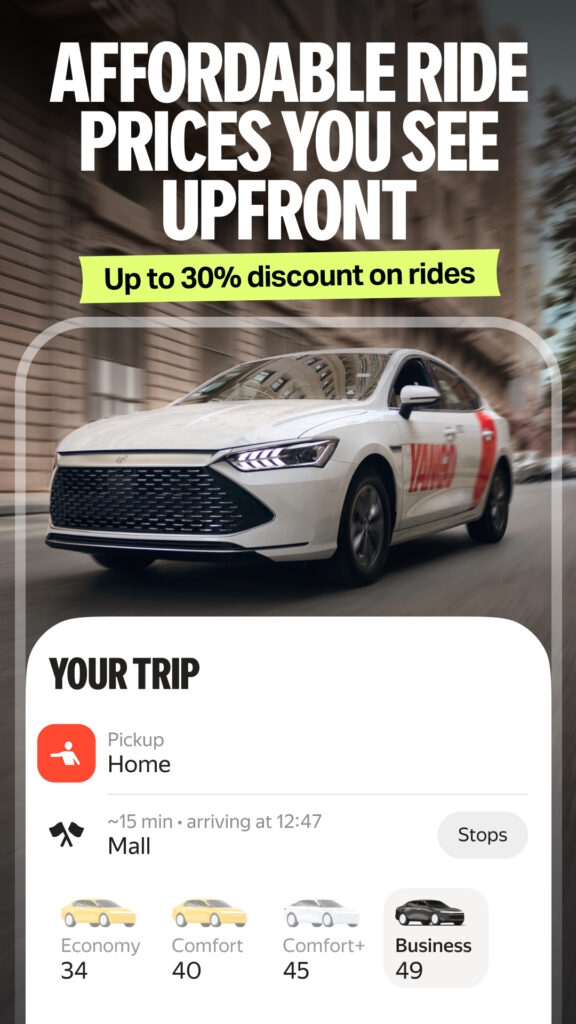 Yango: taxi, food, delivery 5.81.0 APK Download by Y Hub Zaf - APKMirror