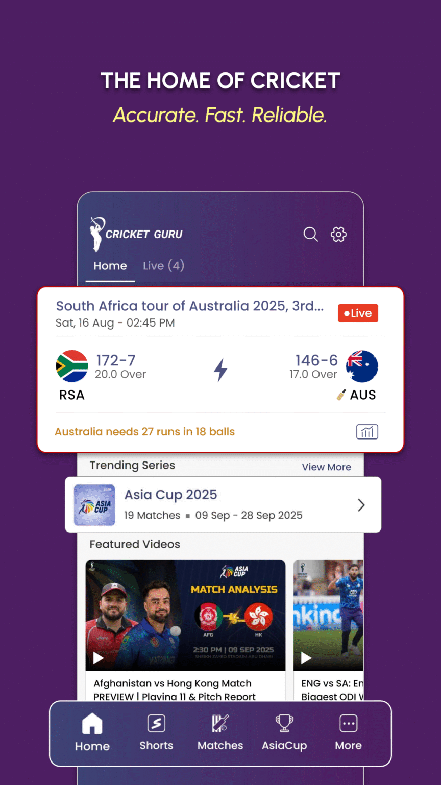 Cricket Guru - Live Scores 22.9 APK Download by Cricketguru.com - APKMirror