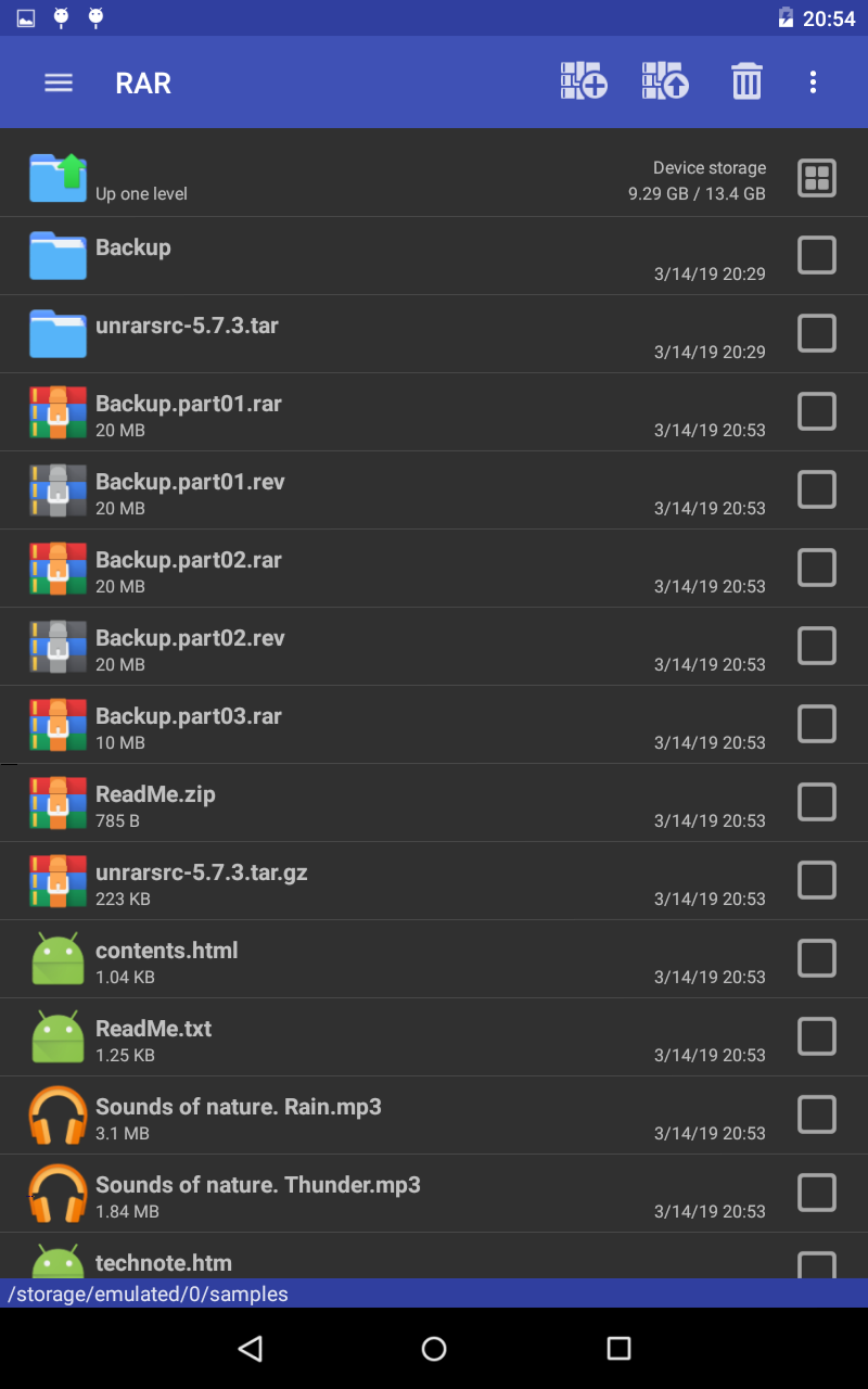 RAR 7.20.build130 APK Download by RARLAB (published by win.rar GmbH ...