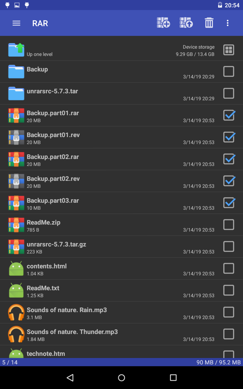 RAR 7.20.build129 APK Download by RARLAB (published by win.rar GmbH ...