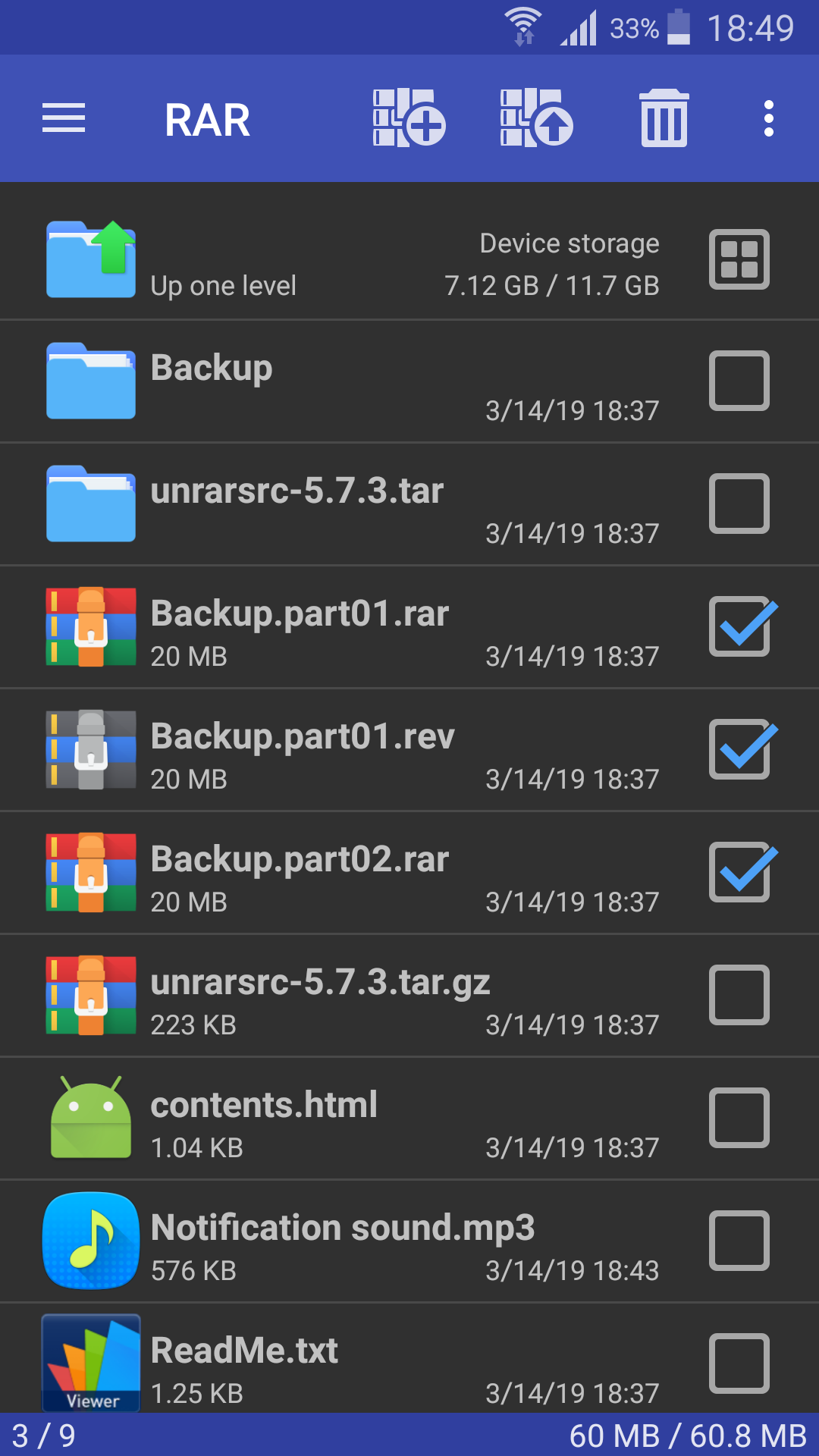 RAR 7.20.build129 APK Download by RARLAB (published by win.rar GmbH ...