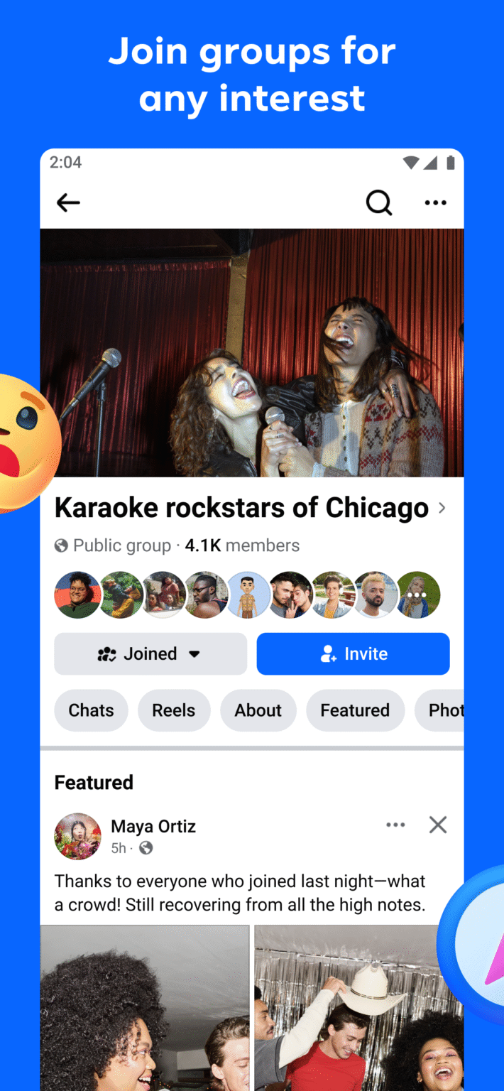 Facebook 540.0.0.49.148 (arm64-v8a) (nodpi) (Android 11+) APK Download by Meta Platforms, Inc ...