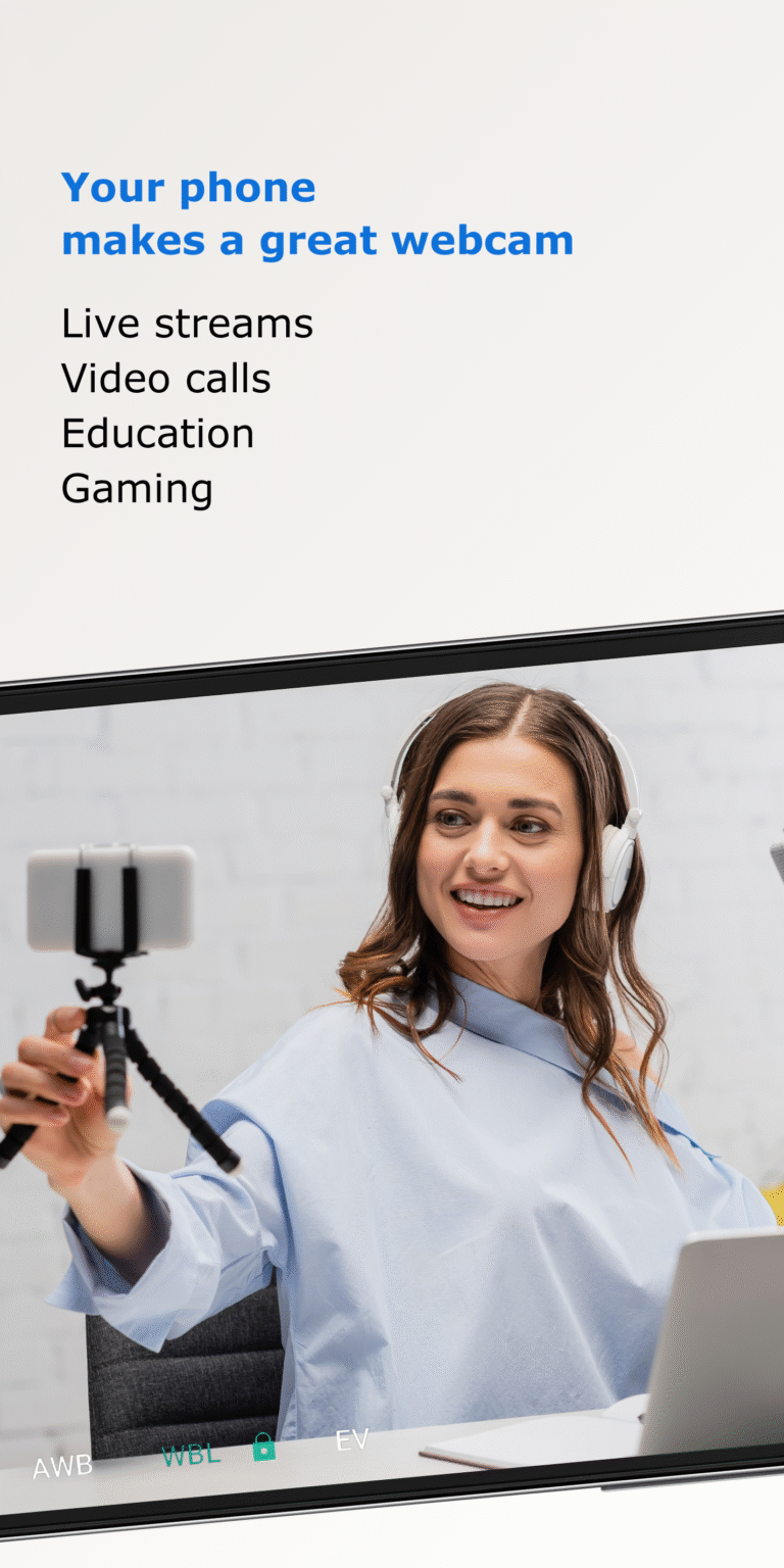 DroidCam Webcam & OBS Camera 7.3 (120-640dpi) (Android 6.0+) APK ...