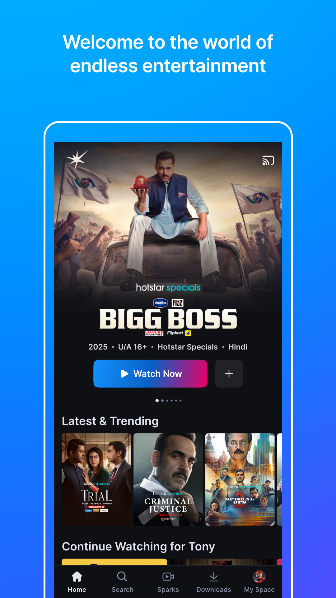 JioHotstar (Android TV) 25.01.23.2 APK Download by JIOSTAR INDIA ...