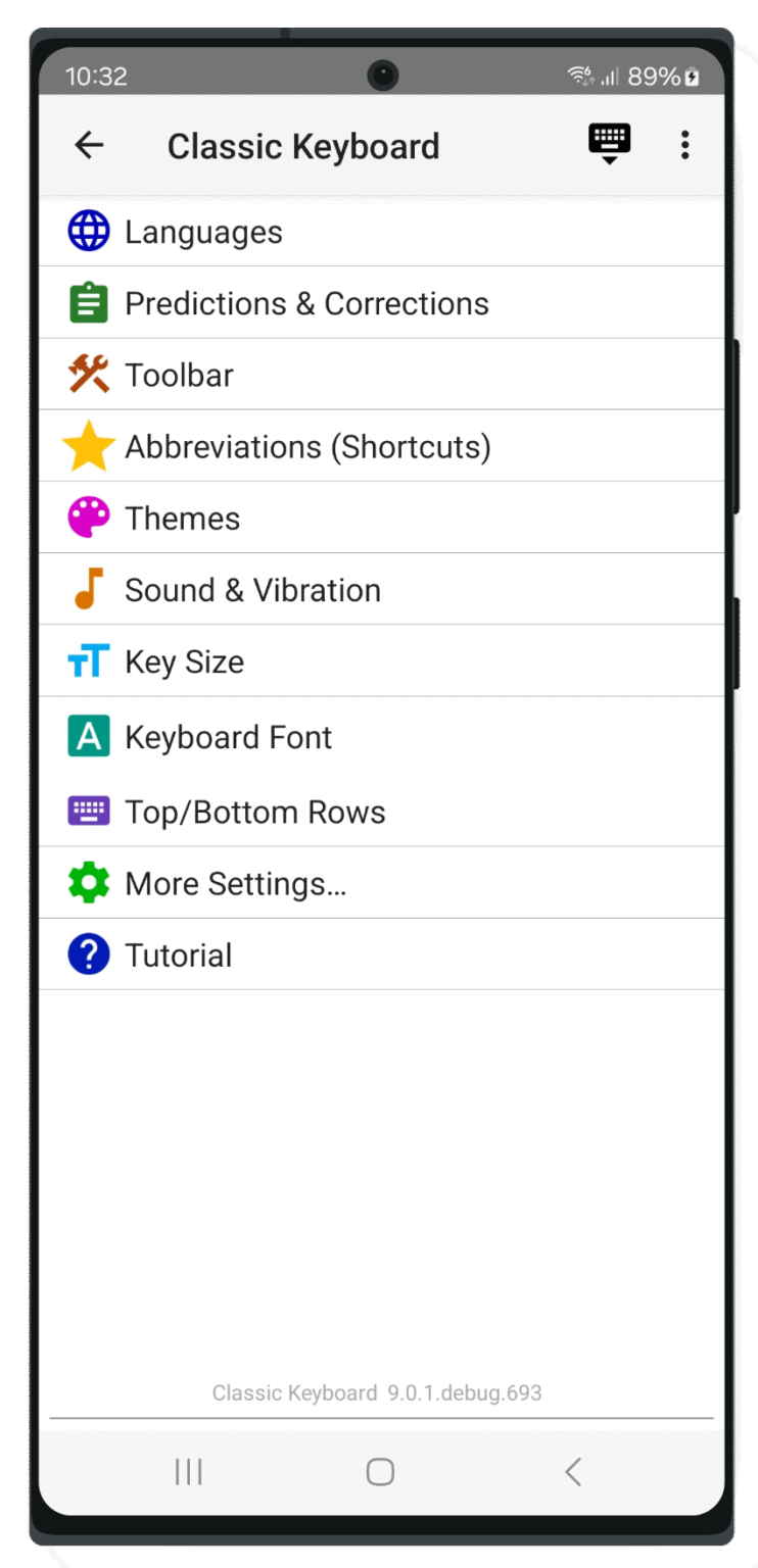 Classic Big Keyboard 7.8.1 (nodpi) (Android 4.4+) APK Download by Apps ...