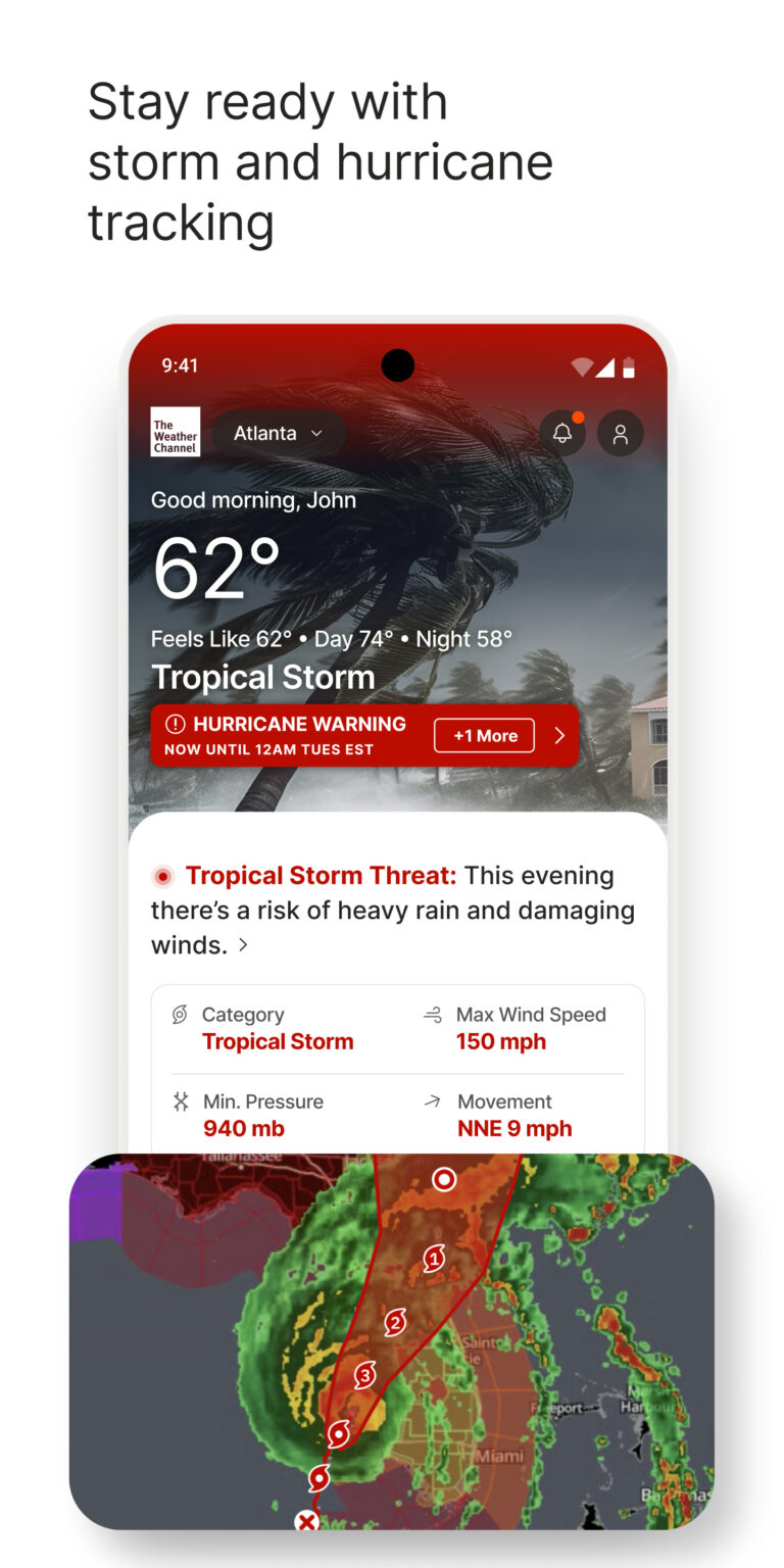 The Weather Channel - Radar 2.1.9 APK Download by The Weather Channel ...