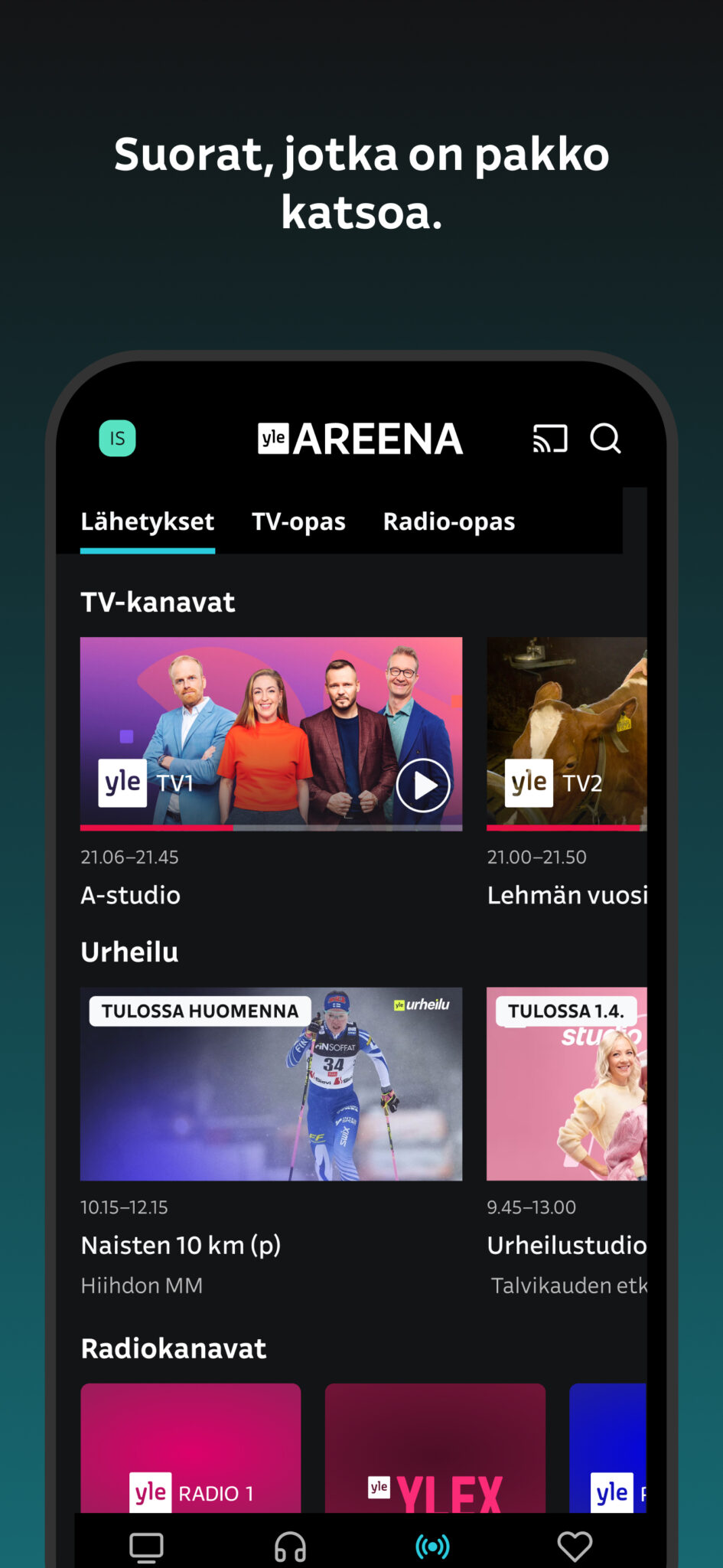 Yle Areena 14.4.3-933f80b483 APK Download by Yleisradio Oy - APKMirror