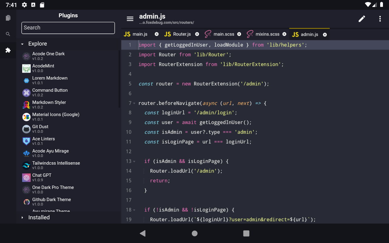 Download Acode - code editor | FOSS APKs for Android - APKMirror