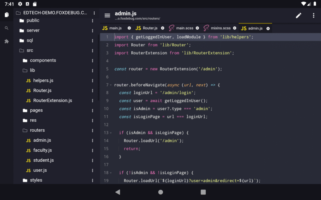 Download Acode - powerful code editor (github version) APKs for Android ...