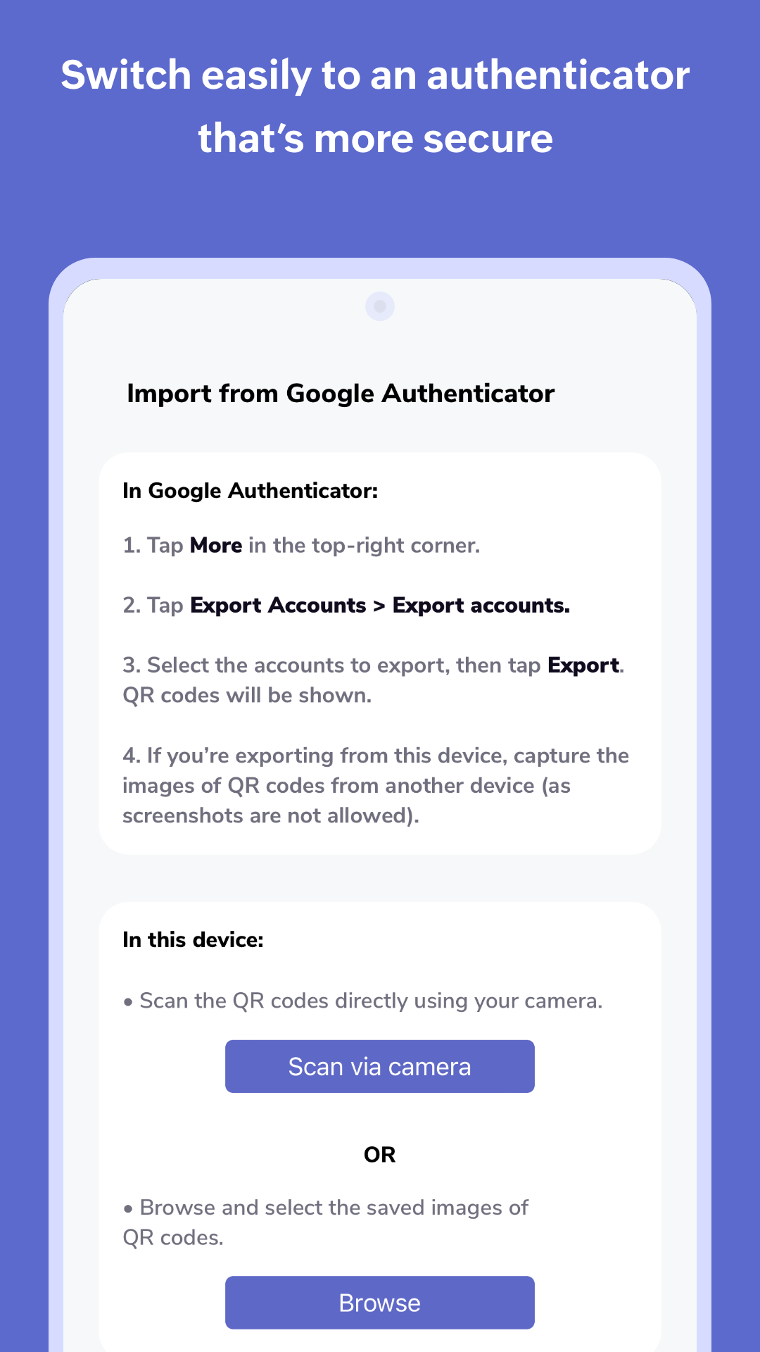 Authenticator App - OneAuth 4.1.0 APK Download by Zoho Corporation ...