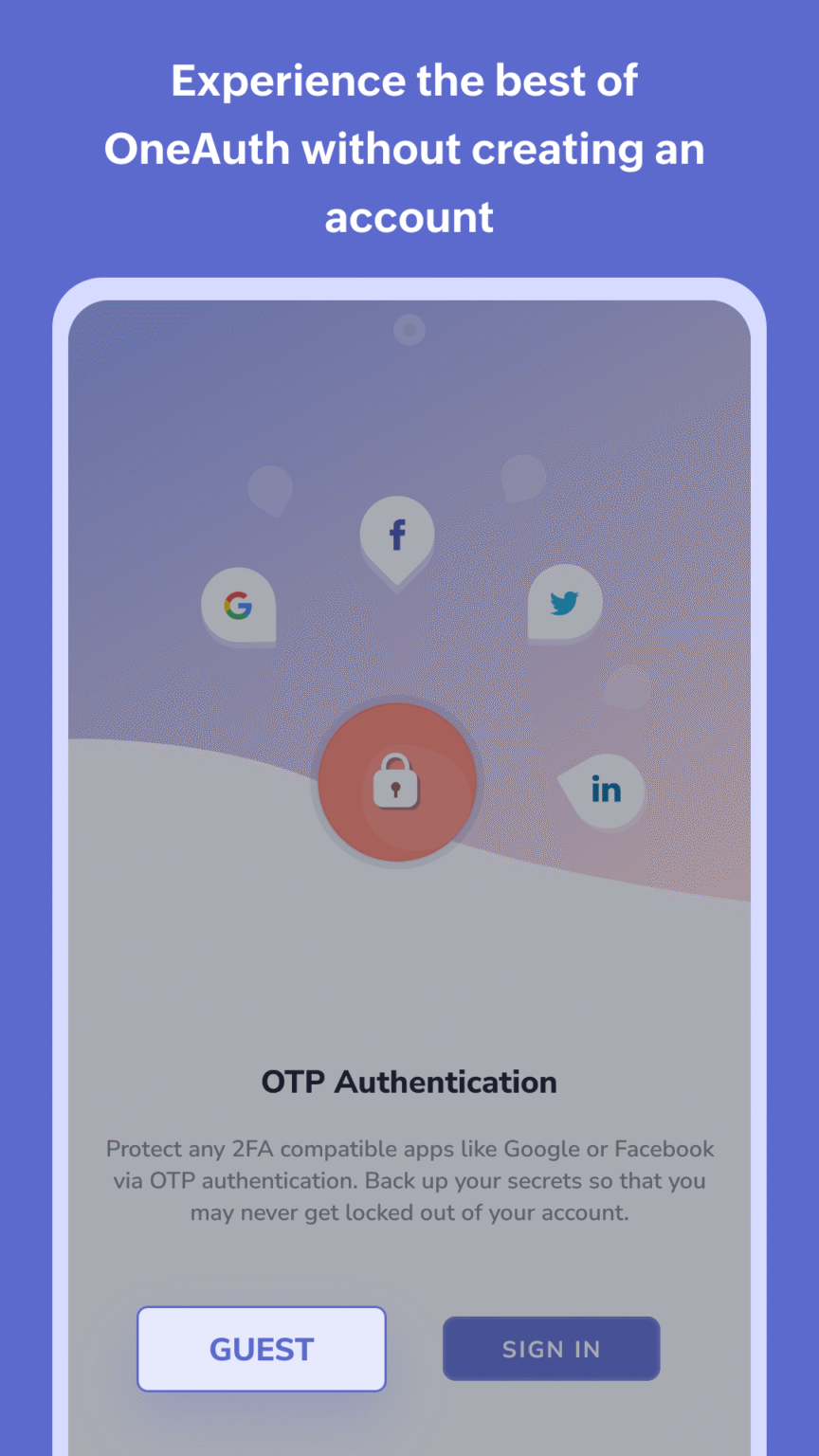 Authenticator App - OneAuth 4.0.2 (Android 7.0+) APK Download by Zoho ...