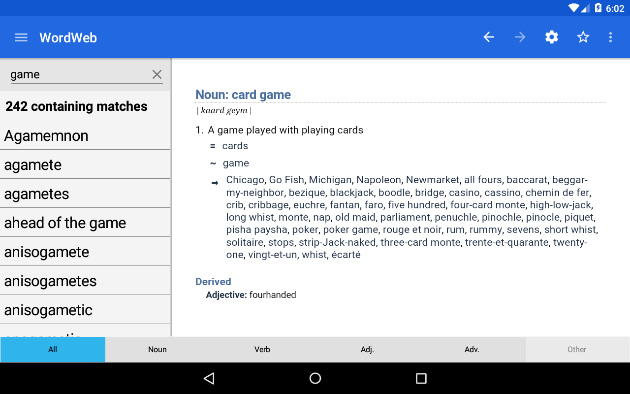 Dictionary - WordWeb 5.0 (noarch) (nodpi) (Android 4.4+) APK Download ...