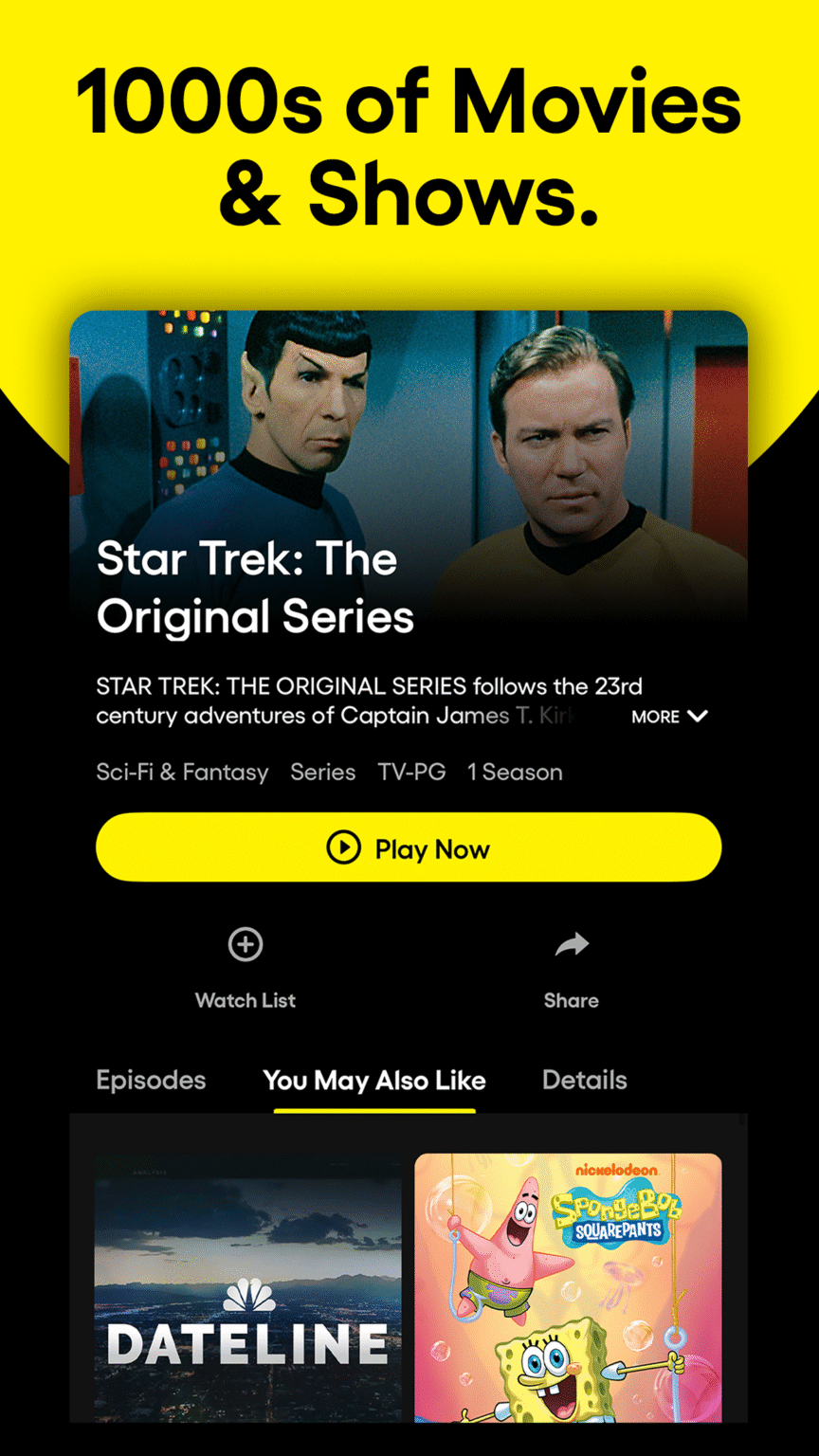 Pluto TV - It’s Free TV (Amazon Appstore Fire Tablet version) 5.62.0 ...