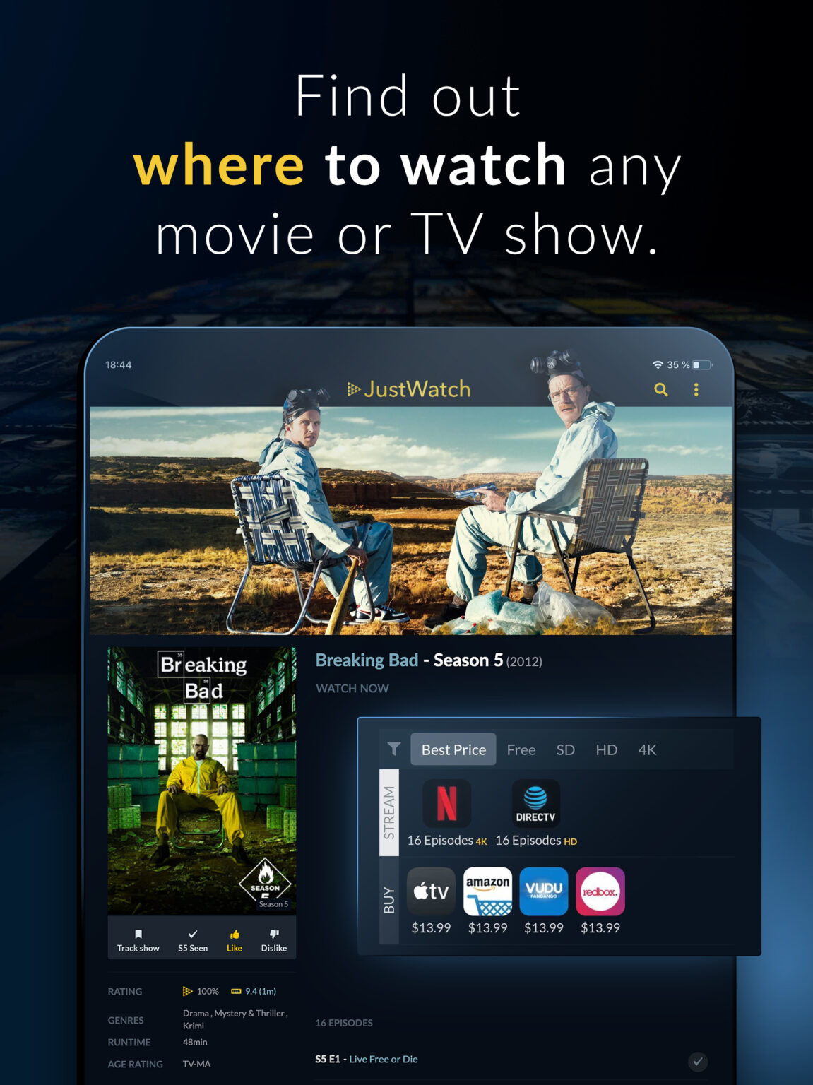 JustWatch - Streaming Guide (Android TV) 25.50.2 APK Download by ...