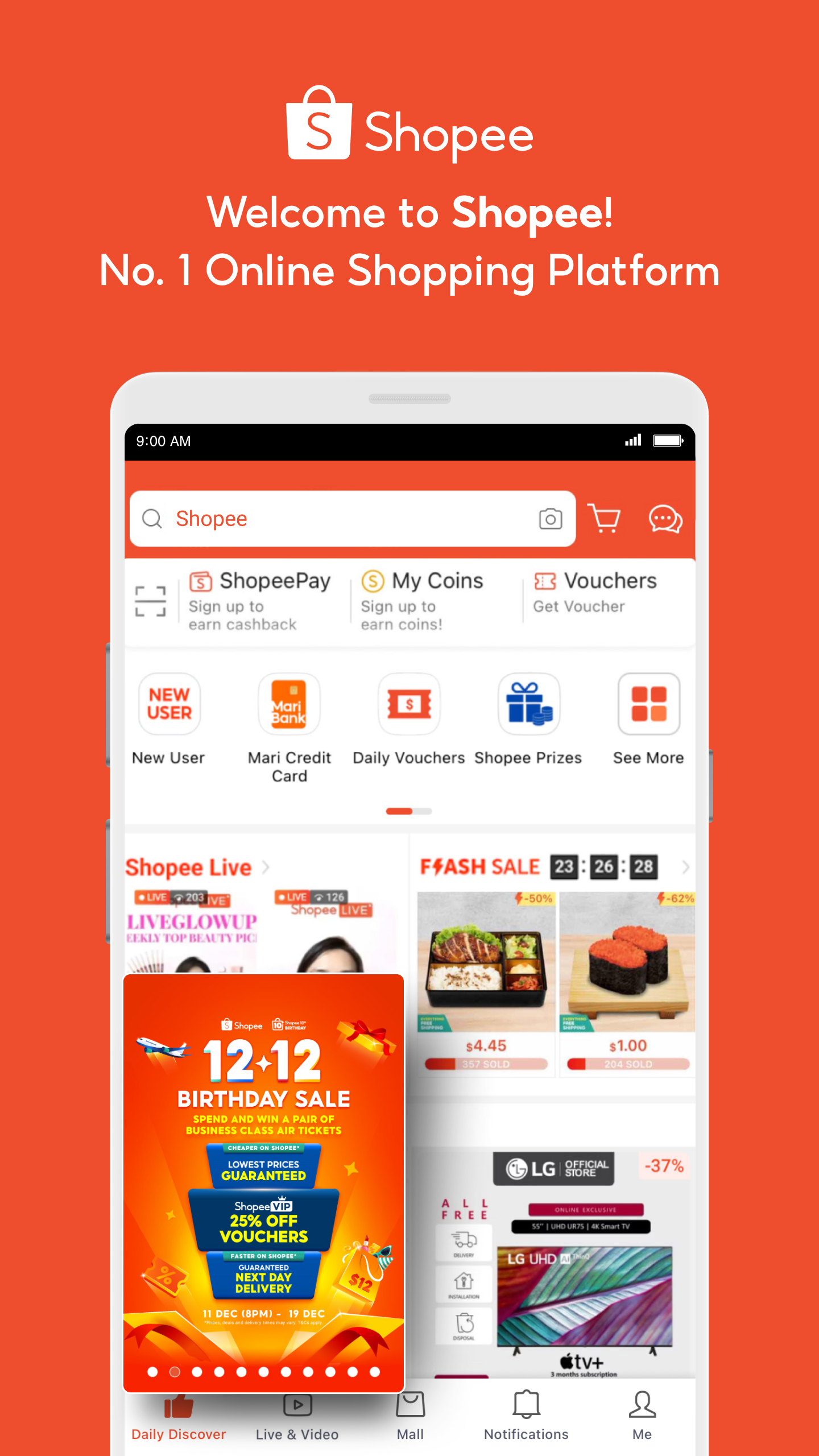 Shopee 3.3 Mega Shopping Day 3.63.26 (120-640dpi) (Android 5.0+) APK ...