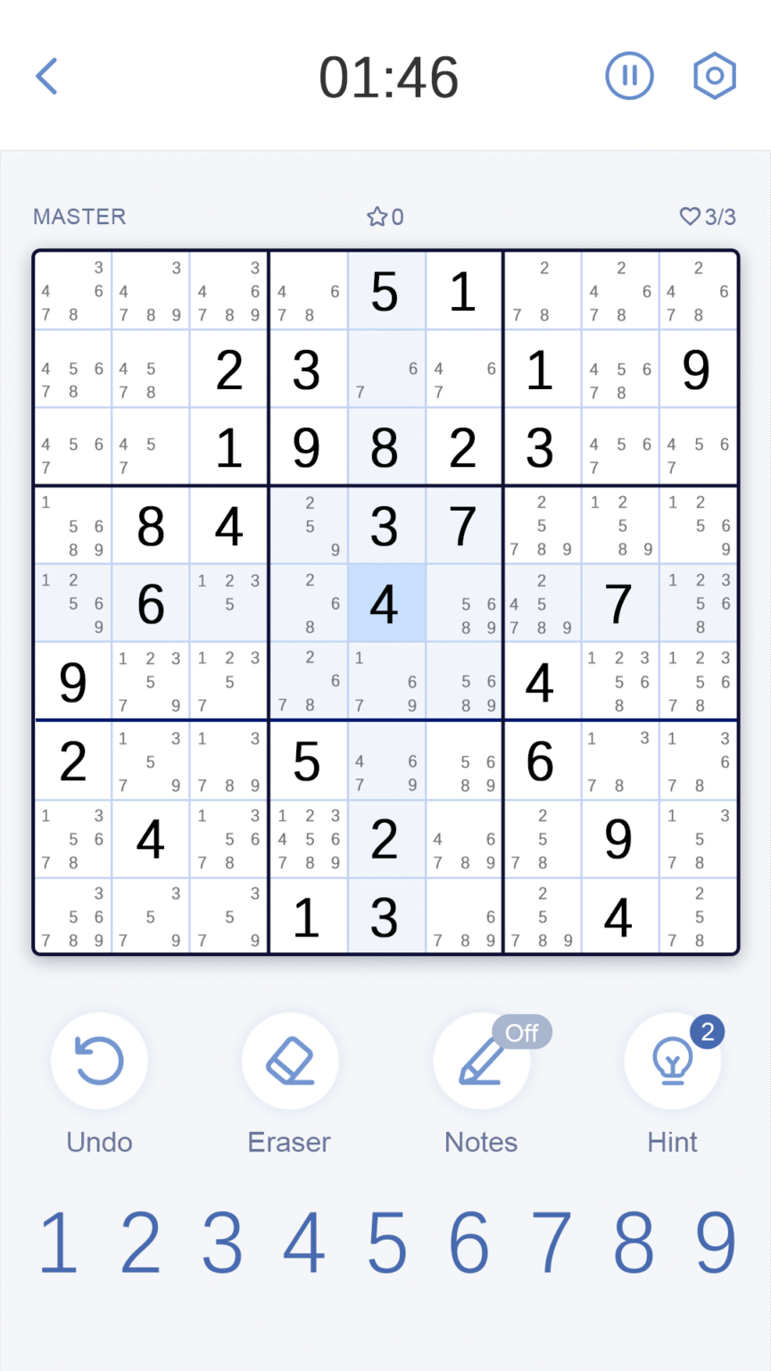 Sudoku Master! 3.9.9 (120-640dpi) (Android 6.0+) APK Download by HungryStudio - APKMirror