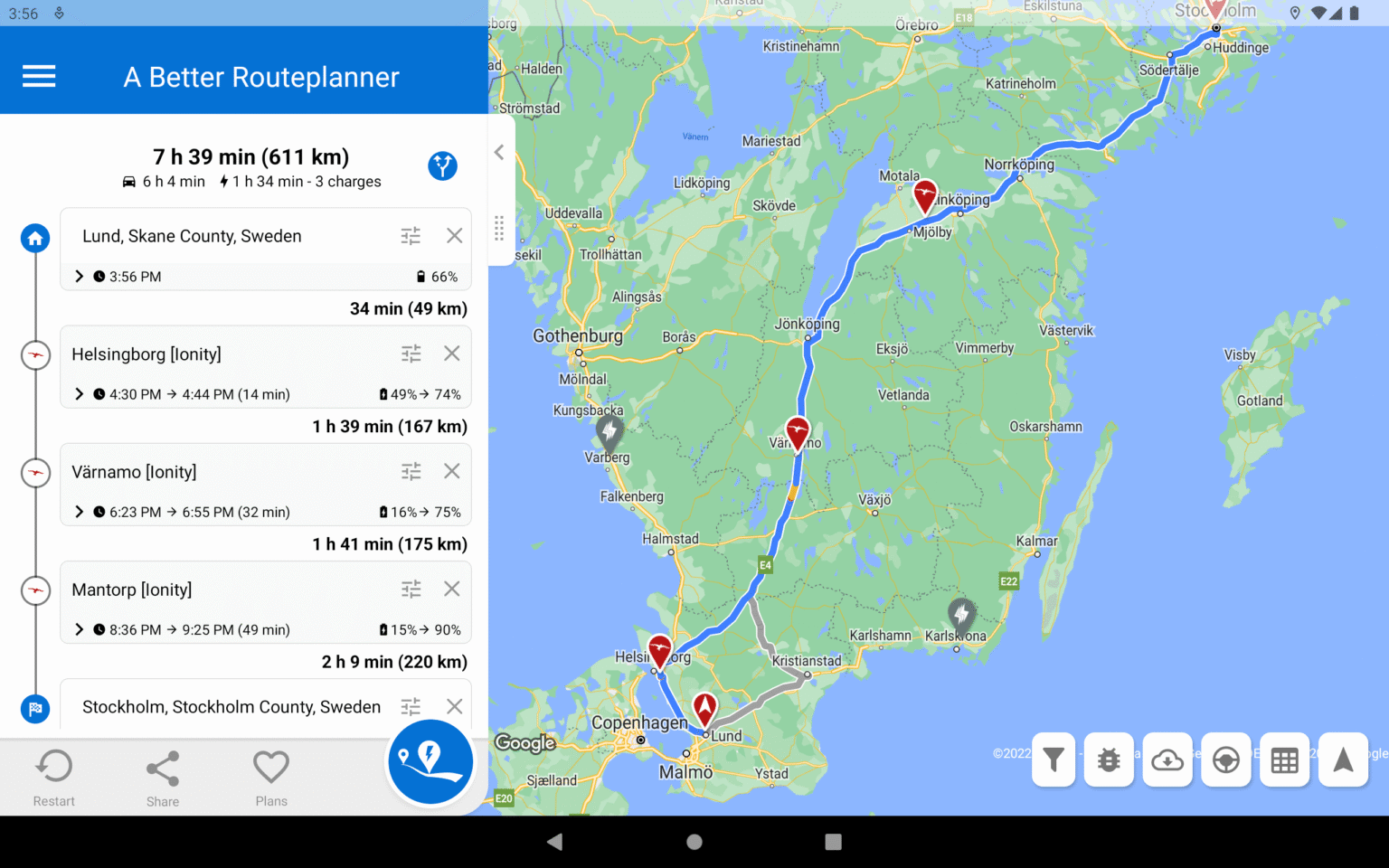 A Better Routeplanner (ABRP) 6.2.0 APK Download by Iternio Planning AB ...