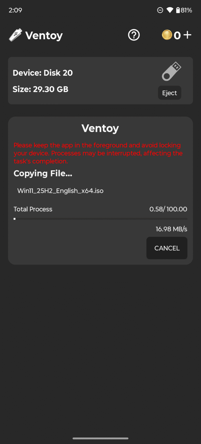 Ventoy (Unofficial) 9.14.0 (1.1.10) APK Download by MixApplications ...