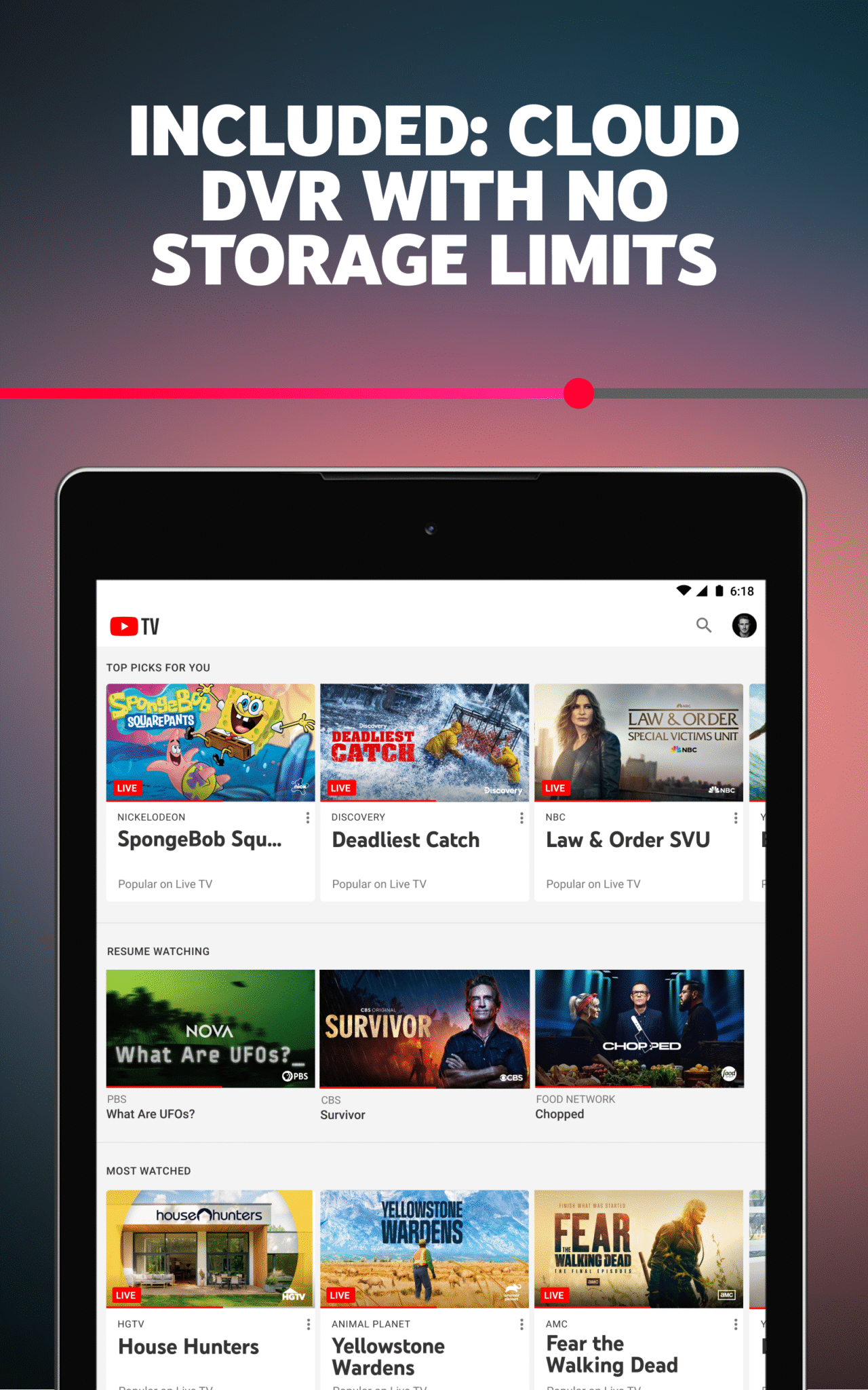 YouTube TV: Live TV & more 10.03.1 APK Download by Google LLC - APKMirror
