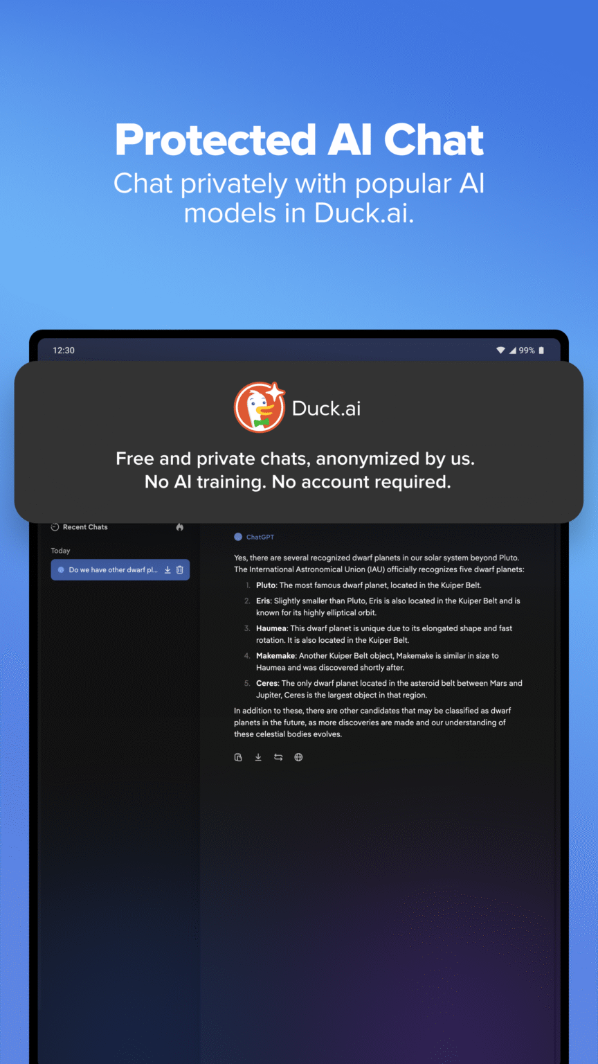 DuckDuckGo, Duck.ai (optional) 5.263.2 APK Download by DuckDuckGo ...