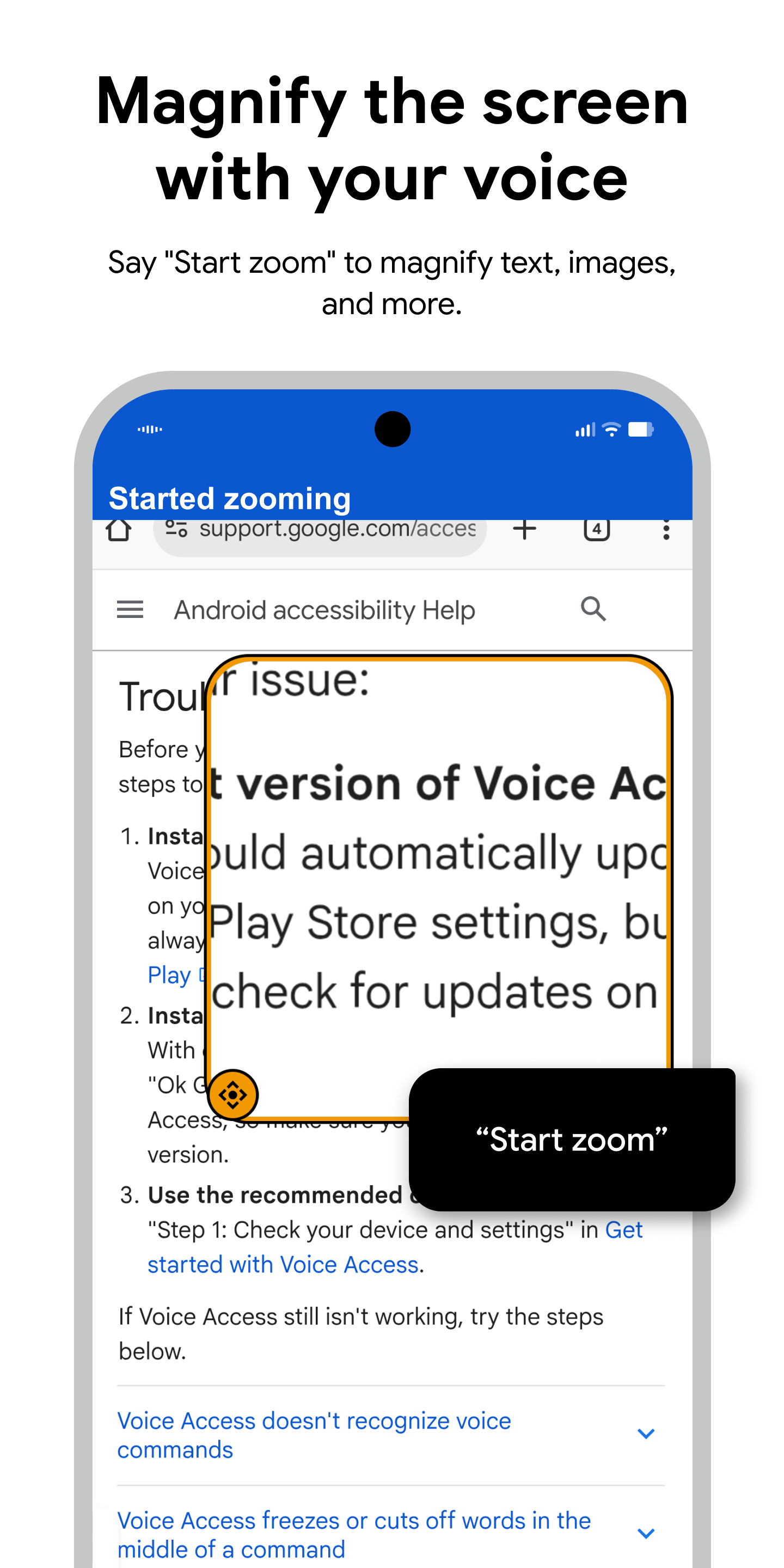 Download Voice Access APKs for Android - APKMirror