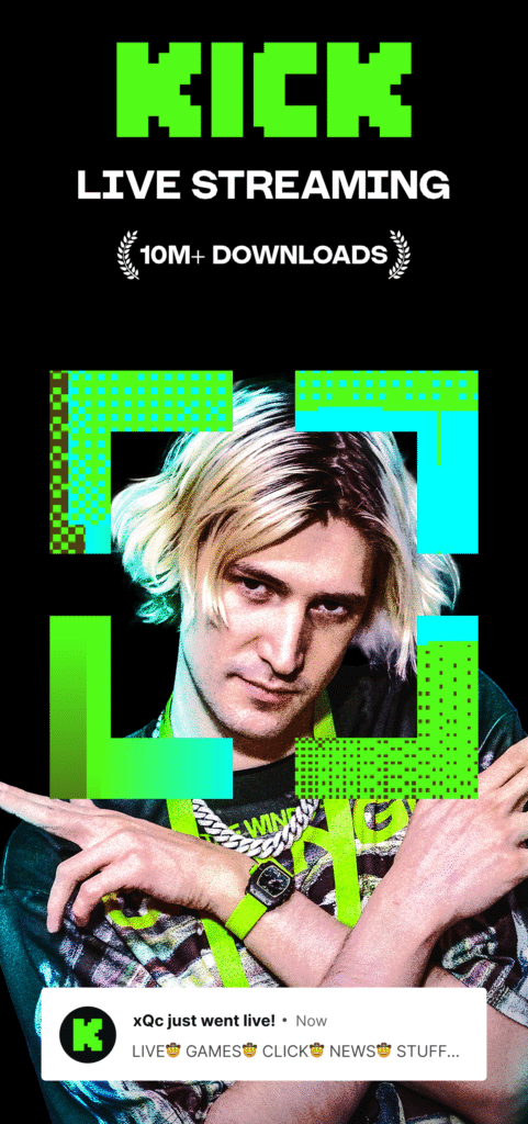 Kick: Live Streaming 40.4.9 APK Download by KICK - Live Streaming ...