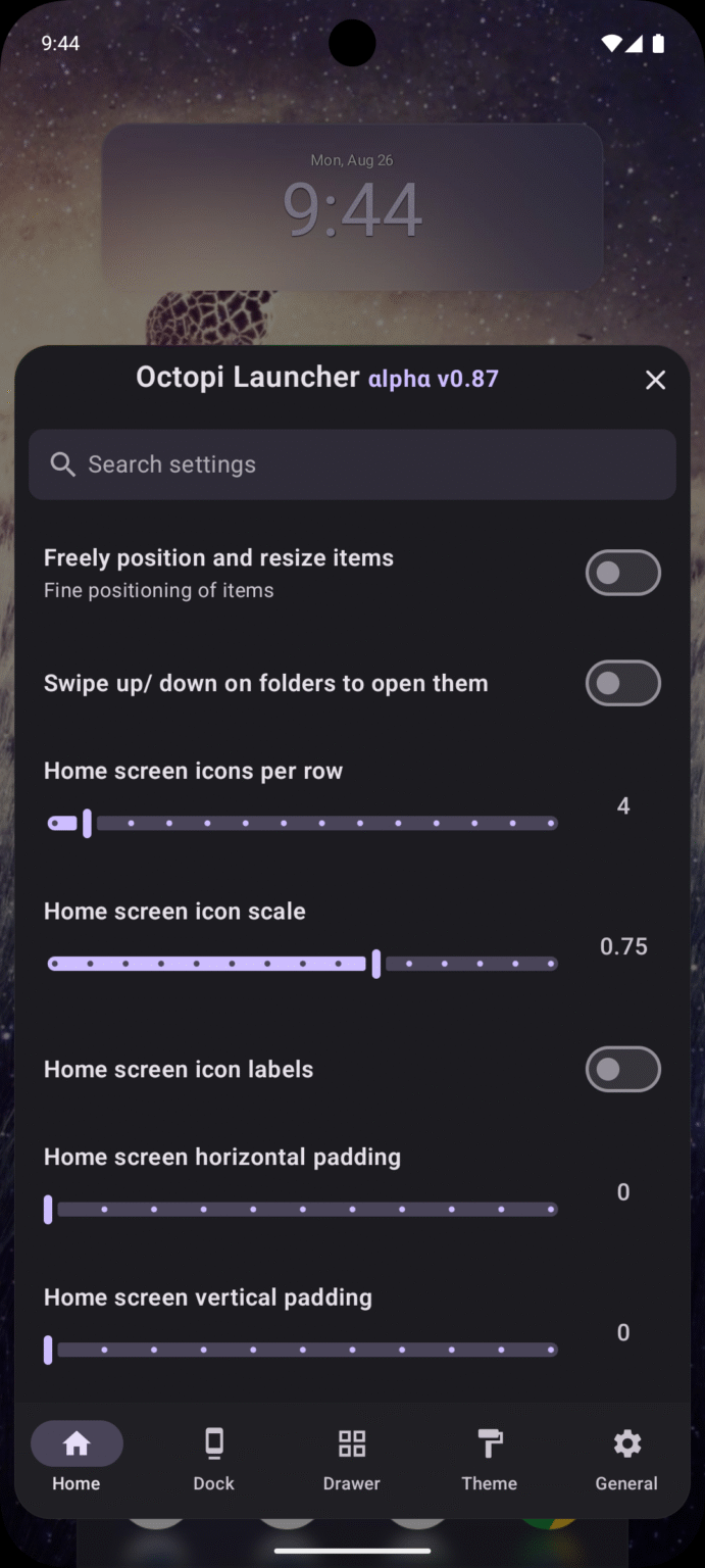 Octopi Launcher • Home Screens 1.726 APK Download by OctopiAppFactory ...