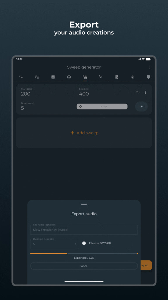 Download Frequency Sound Generator APKs for Android - APKMirror