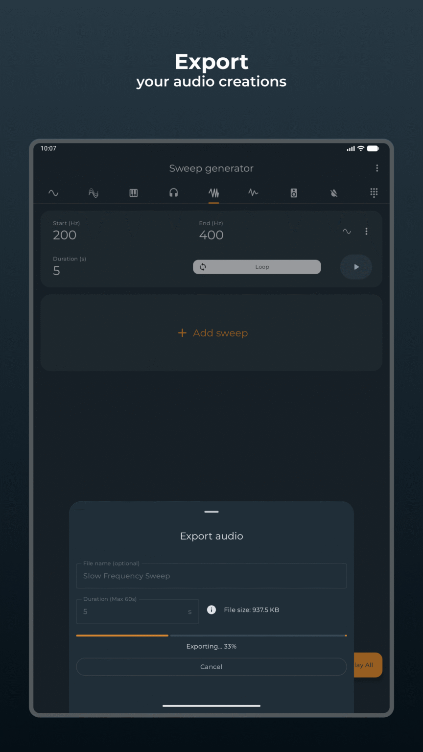 Download Frequency Sound Generator APKs for Android - APKMirror
