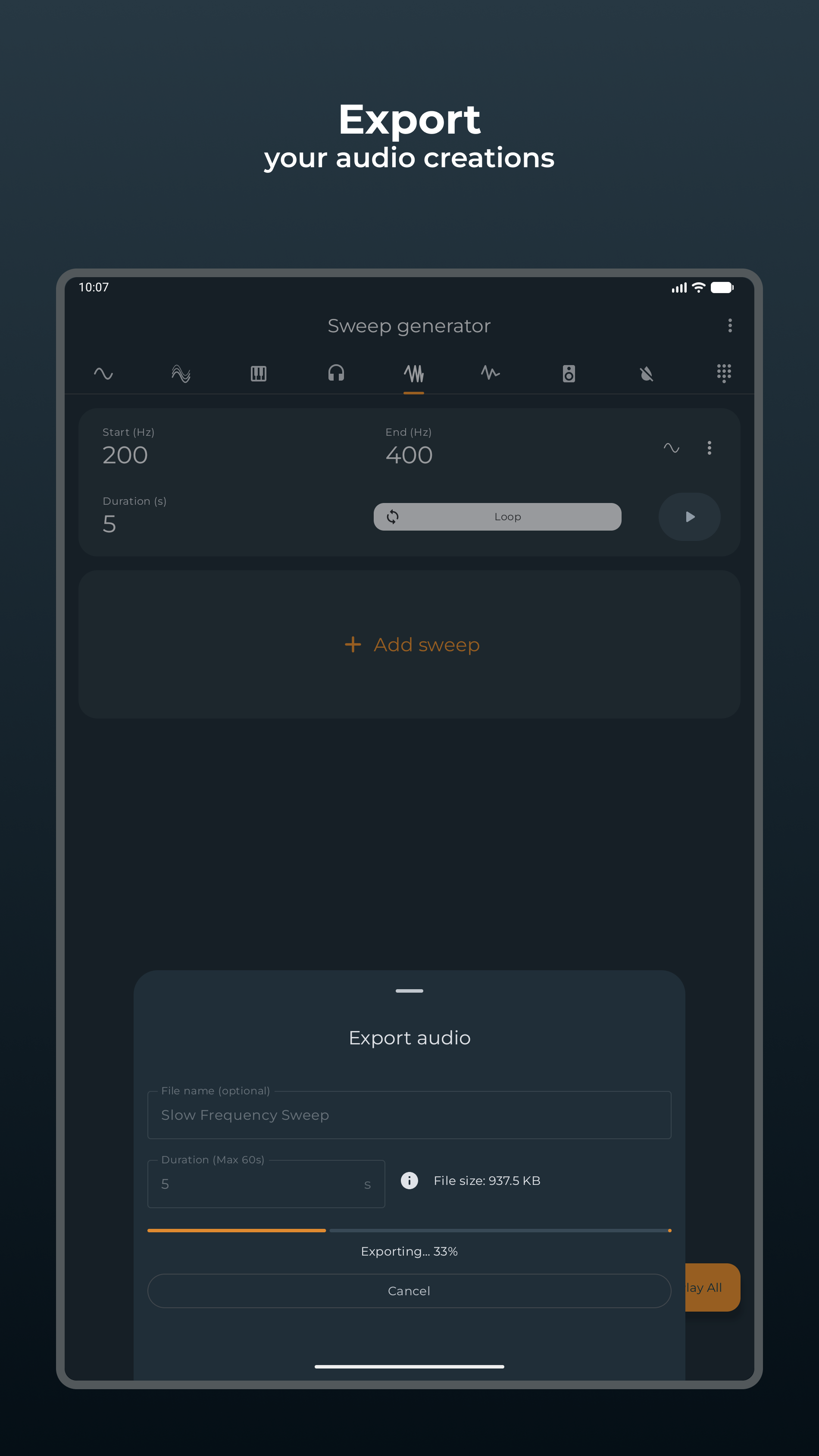 Download Frequency Sound Generator APKs for Android - APKMirror