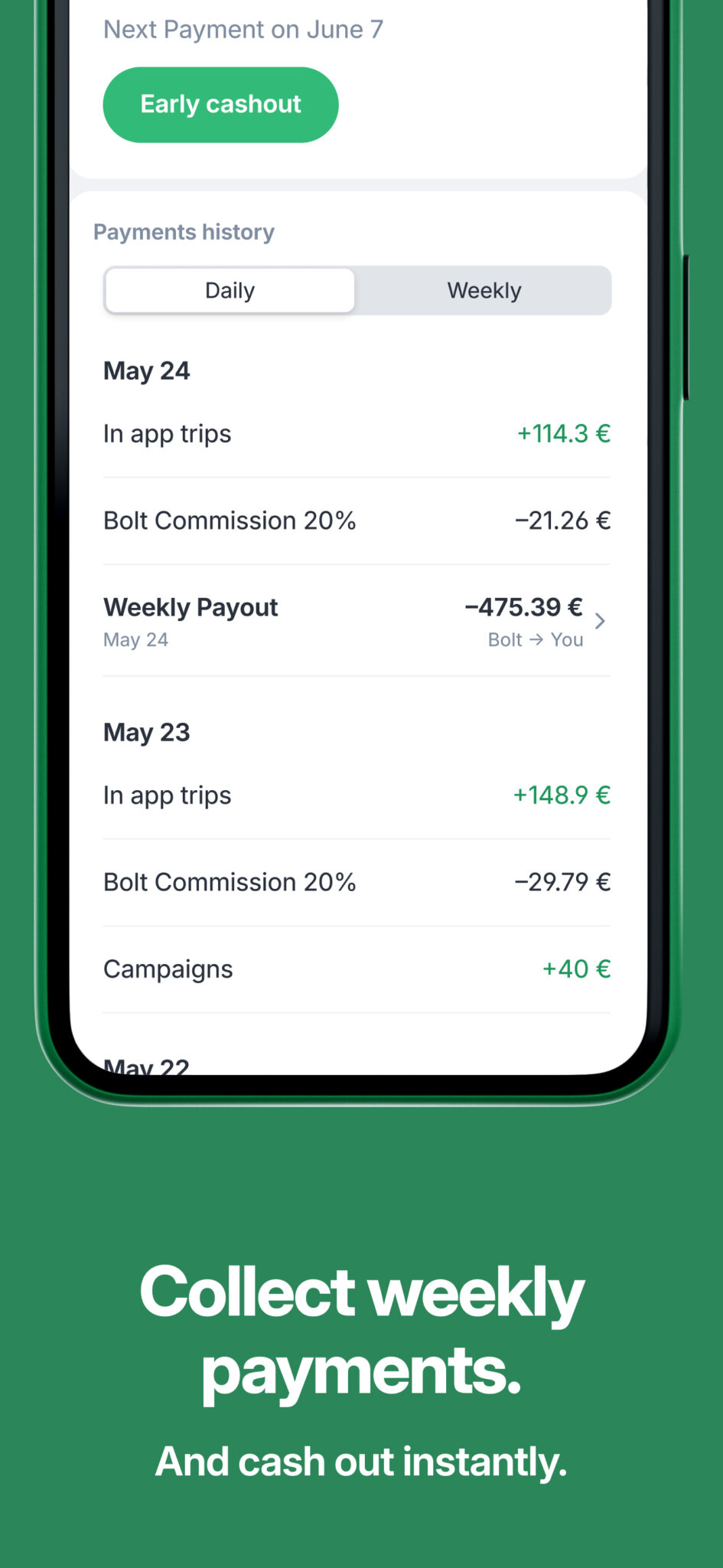 Bolt Driver: Drive & Earn DA.114.0 APK Download by Bolt Technology ...
