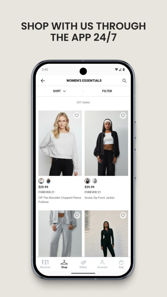 Forever 21-The Latest Fashion 8.0.6.382 APK Download by Brands Online ...