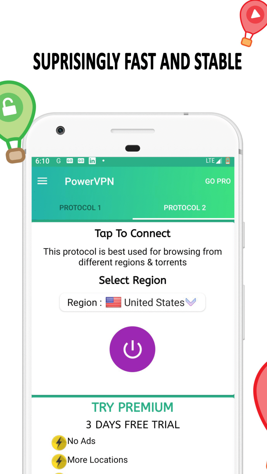 Power VPN : Fast & Secure VPN 2.08 (arm64-v8a + arm-v7a) (Android 11 ...