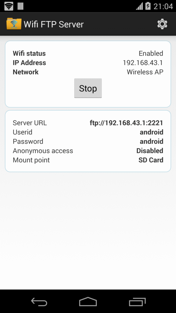WiFi FTP Server 2.2.7 APK Download by Medha Apps - APKMirror
