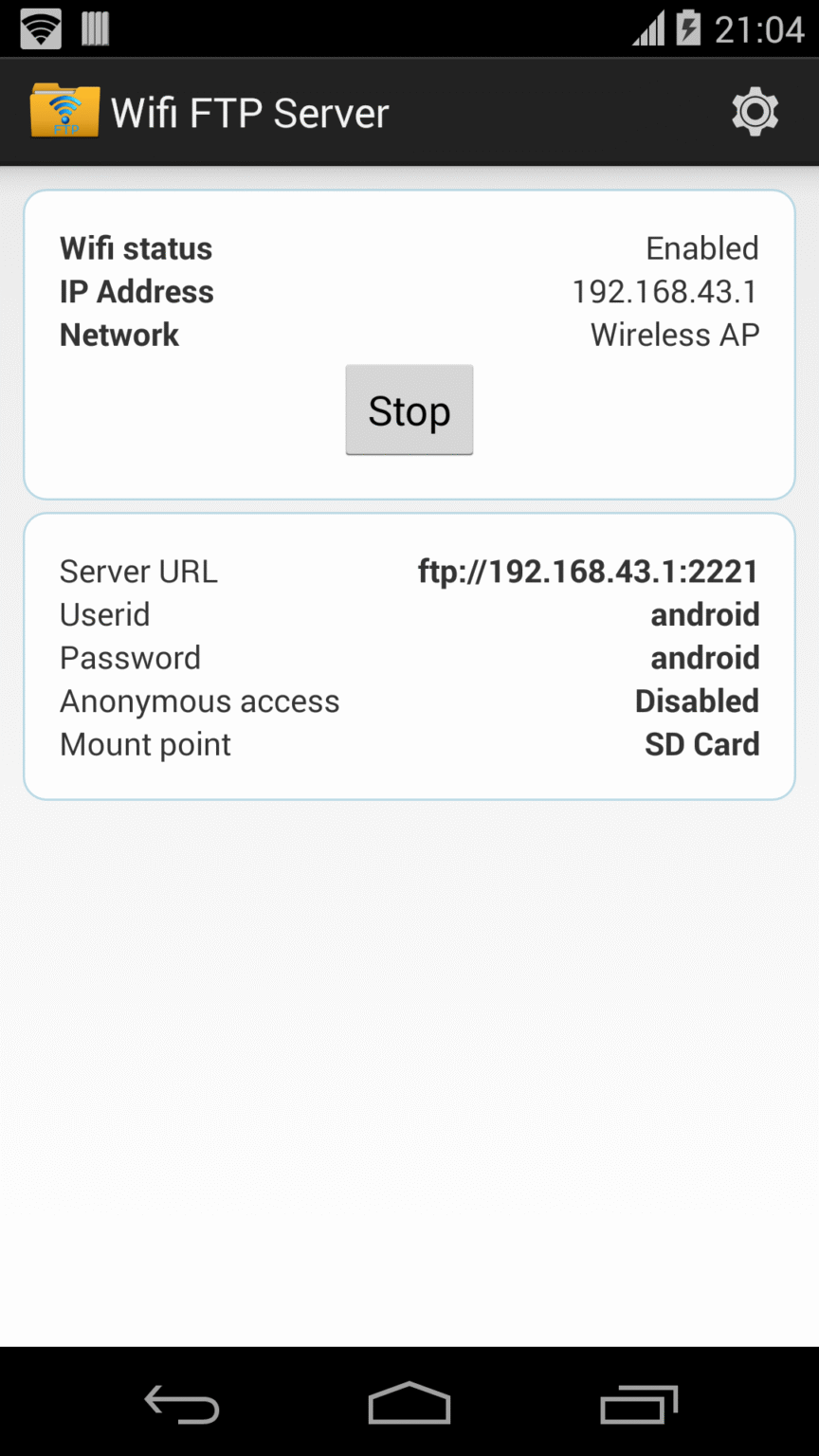 WiFi FTP Server 2.4.1 APK Download by Medha Apps - APKMirror