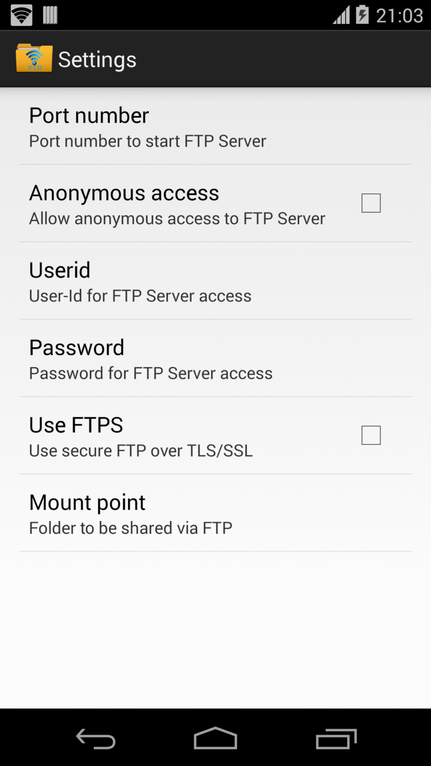 WiFi FTP Server 2.4.1 APK Download by Medha Apps - APKMirror
