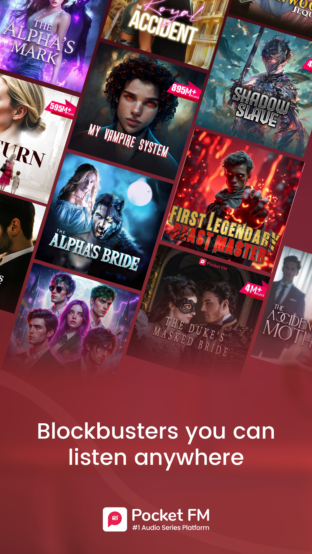 Pocket FM: Audio Series 8.16.3 (120-640dpi) (Android 7.0+) APK Download ...