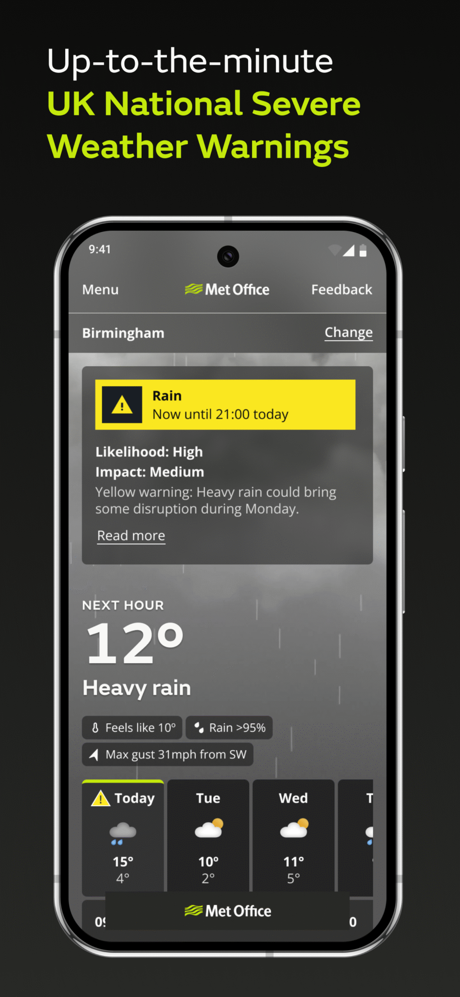 Met Office Weather Forecast 3.0.16.0 APK Download by Met Office - APKMirror