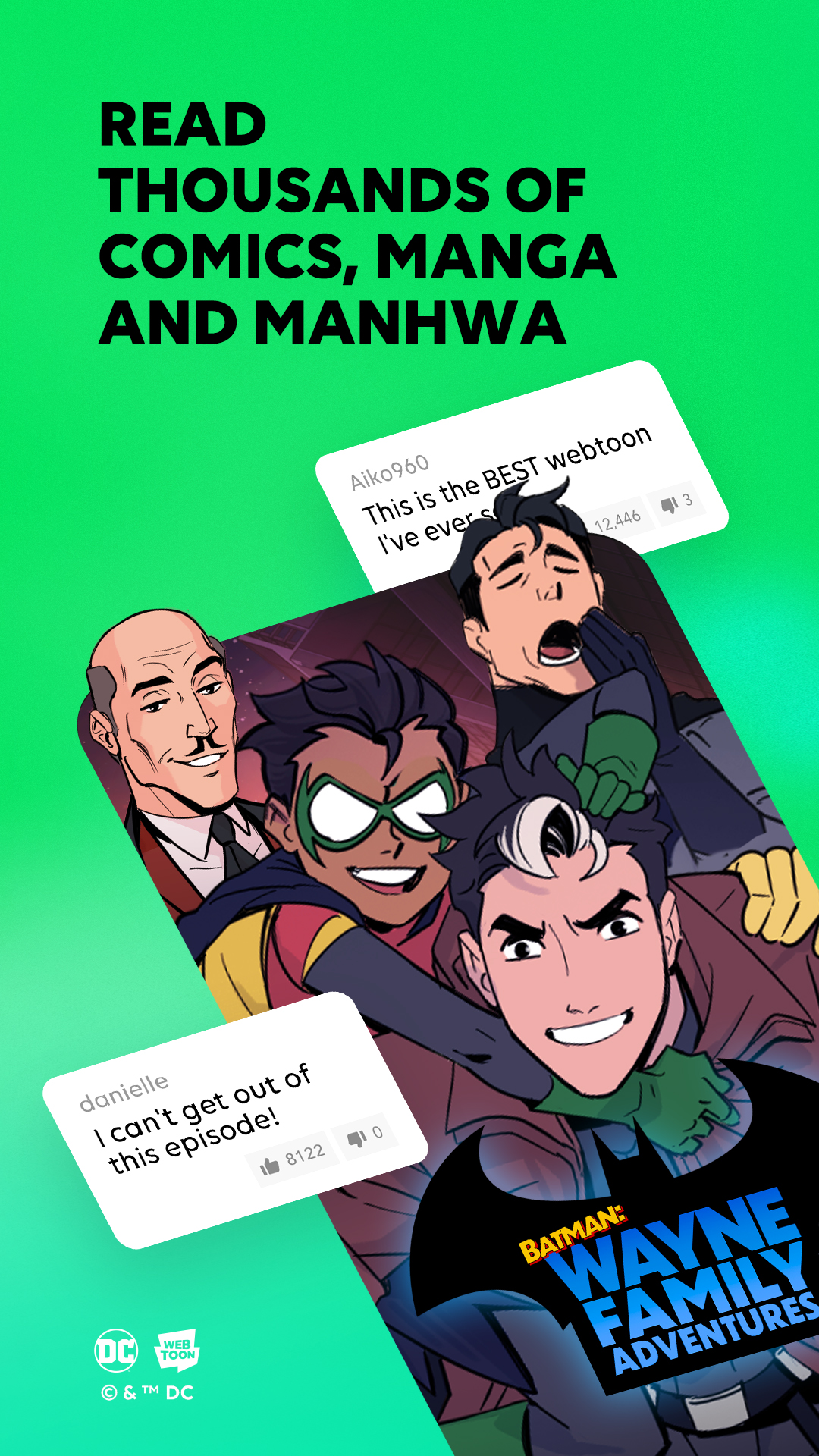 WEBTOON: Manga, Comics, Manhwa 3.7.1 (arm64-v8a + arm-v7a) (Android 8.0 ...