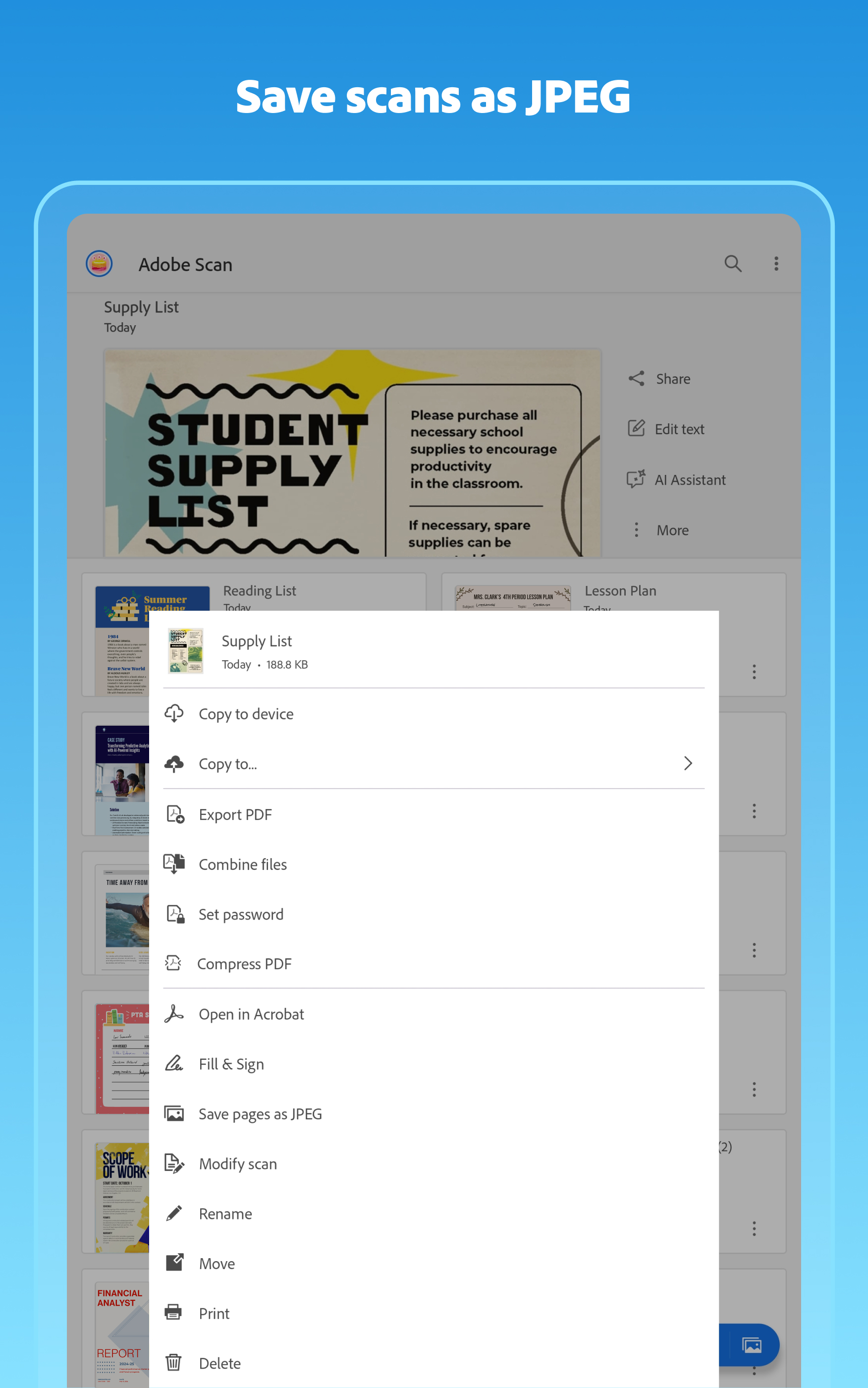 Download Adobe Scan AI PDF Scanner, OCR APKs for Android - APKMirror
