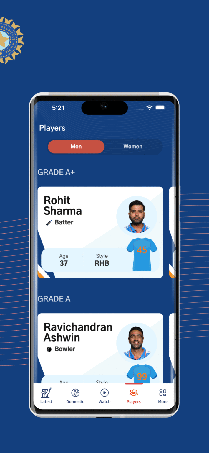 BCCI 1.3.13.078 APK Download by Board of Control for Cricket in India ...
