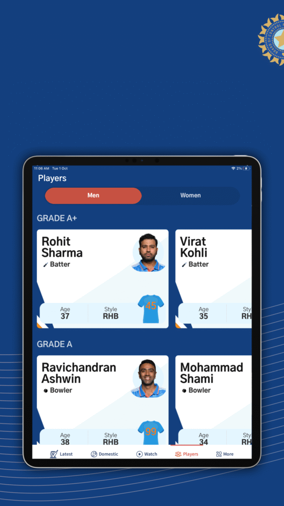 BCCI 1.3.13.015 APK Download by Board of Control for Cricket in India ...