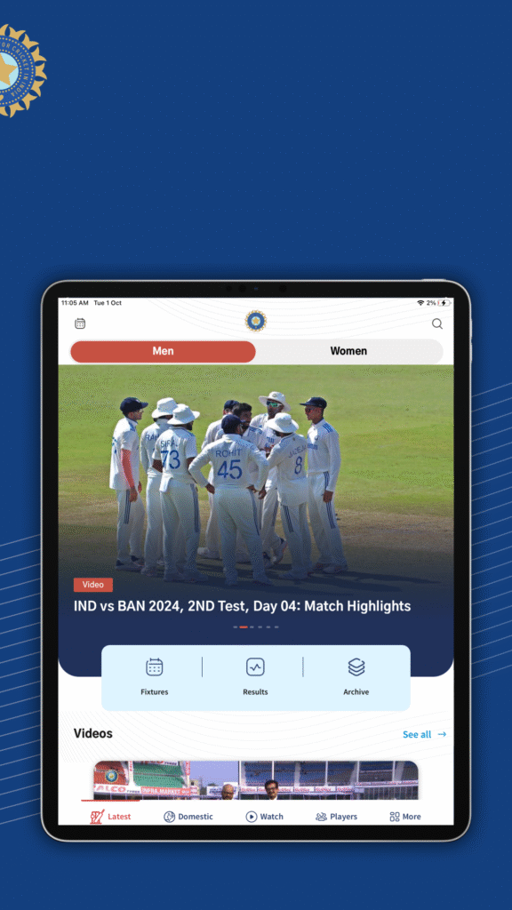 BCCI 1.3.13.015 APK Download by Board of Control for Cricket in India ...