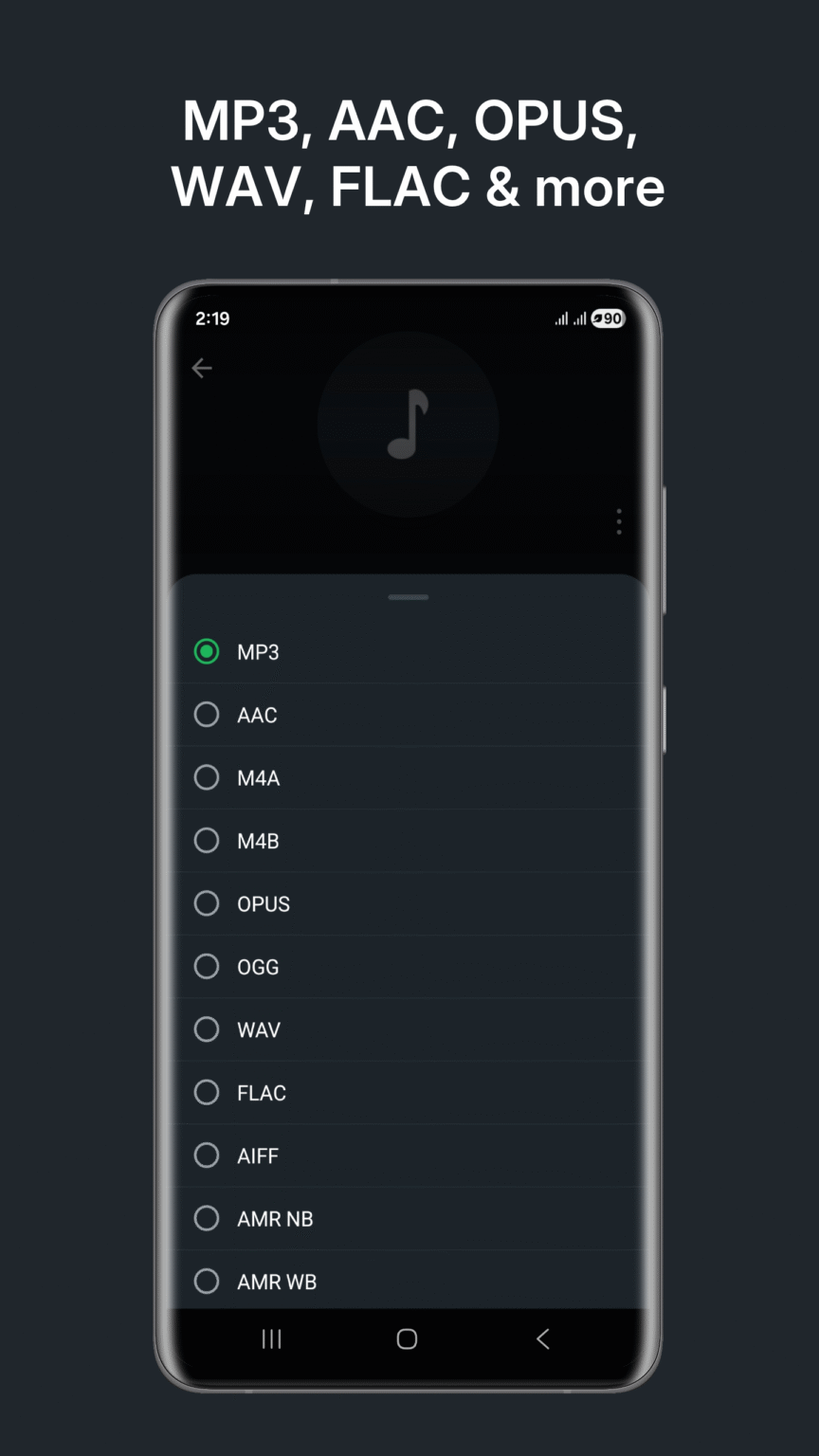 Download Audio Converter (MP3 AAC OPUS) APKs for Android - APKMirror